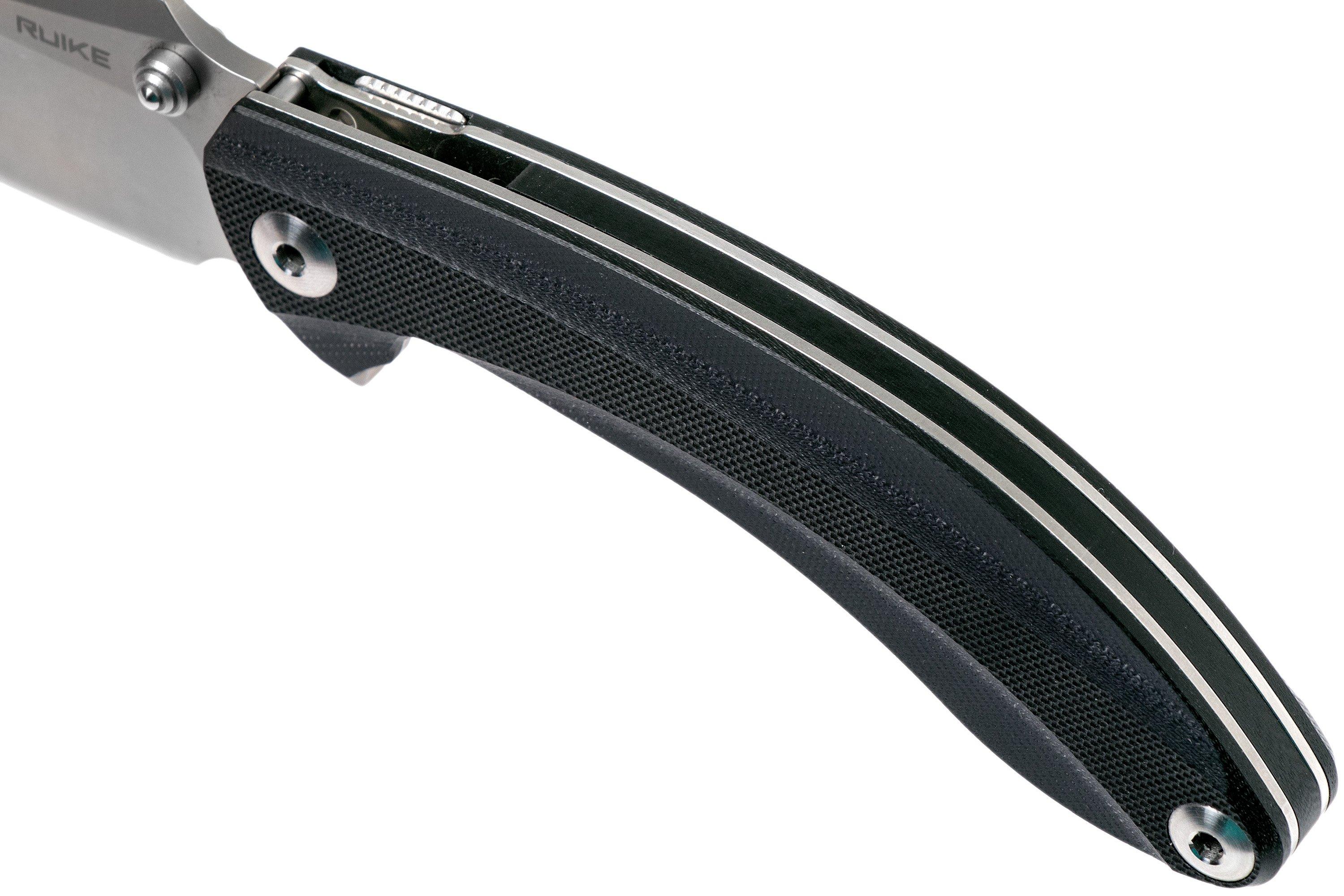 Ruike P155-B Black pocket knife | Advantageously shopping at ...