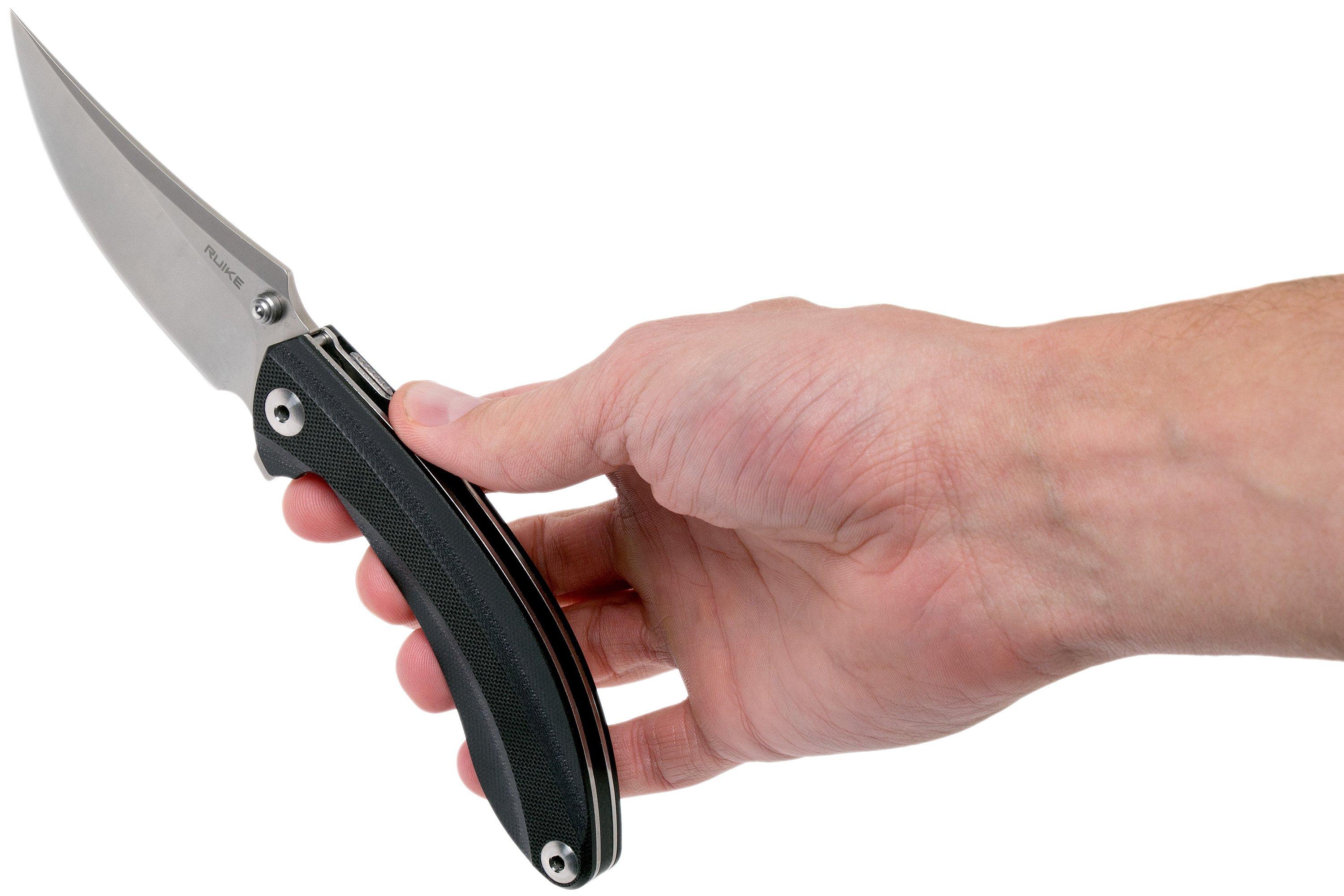 Ruike P155-B Black pocket knife | Advantageously shopping at ...