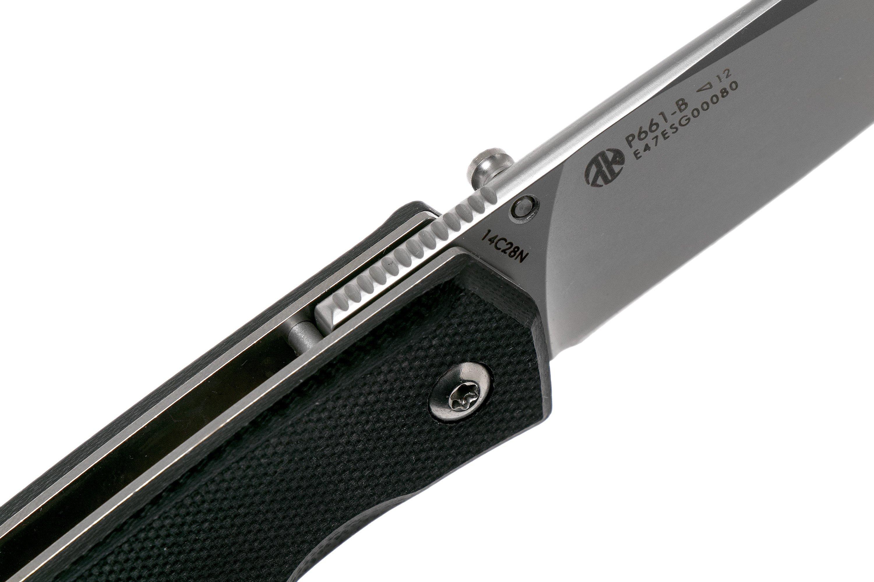 Ruike P661-B Black pocket knife | Advantageously shopping at ...