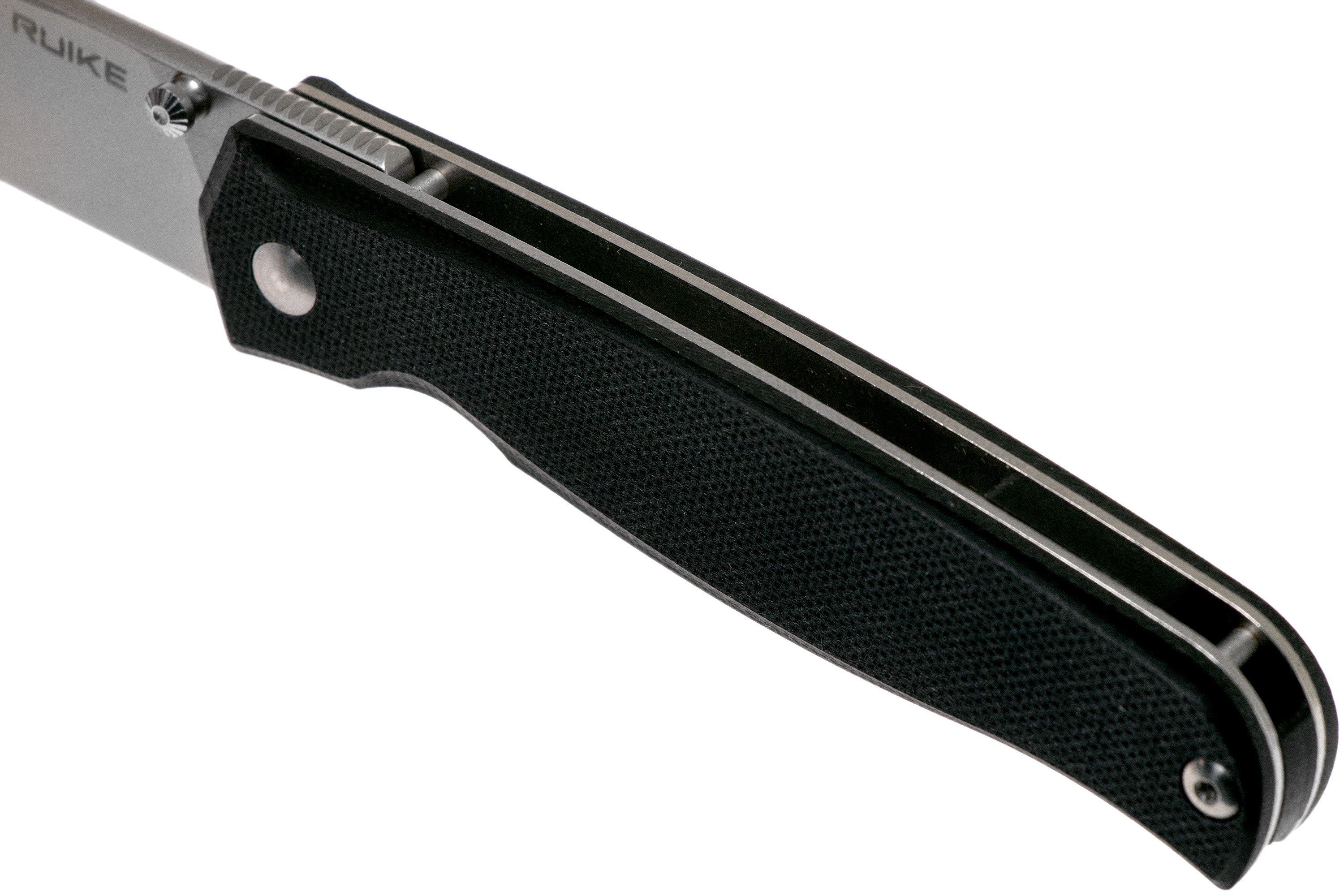 Ruike P661-B Black pocket knife | Advantageously shopping at ...