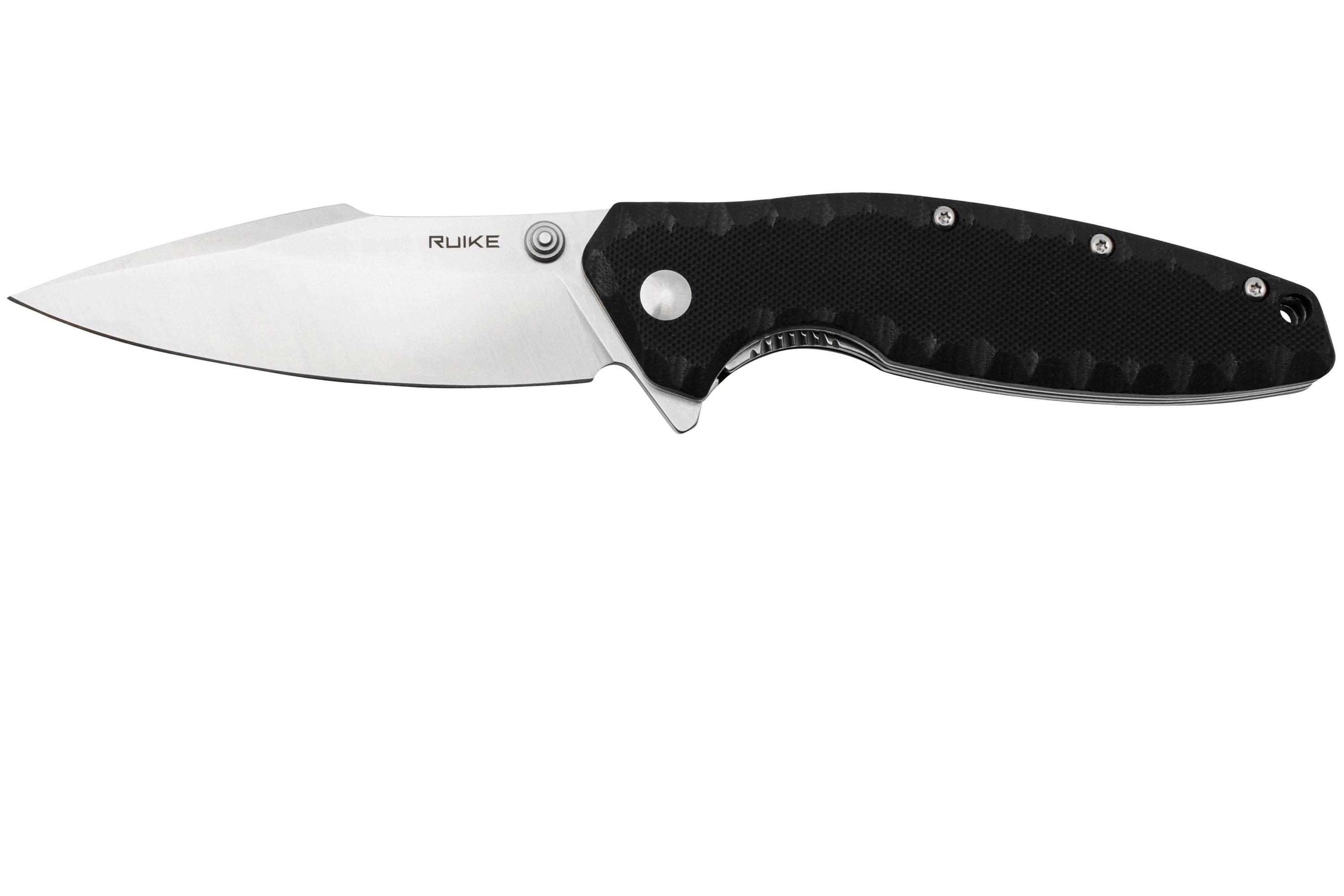 Ruike P843-B Black pocket knife | Advantageously shopping at ...