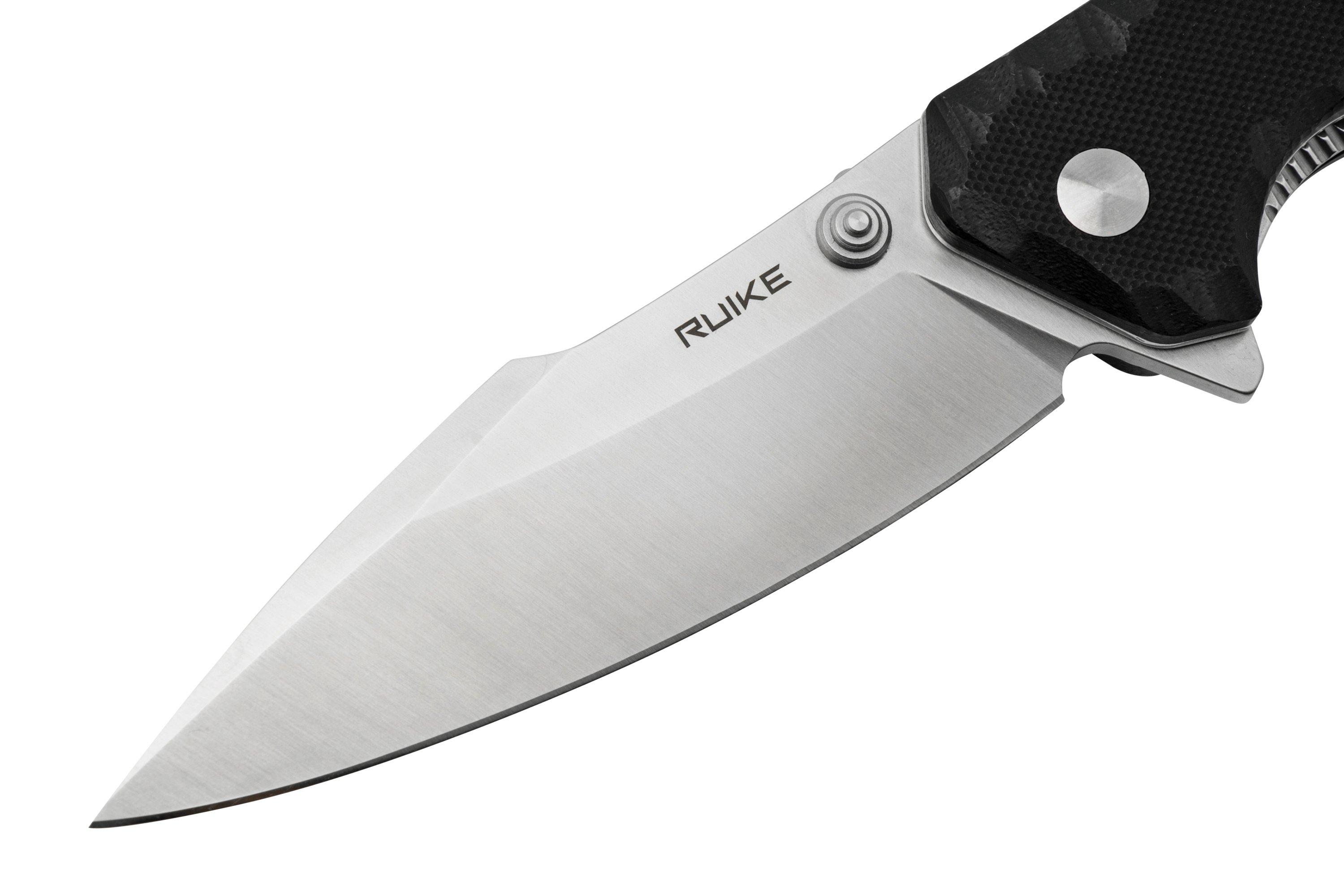 Ruike P843-B Black pocket knife | Advantageously shopping at Knivesandtools.se