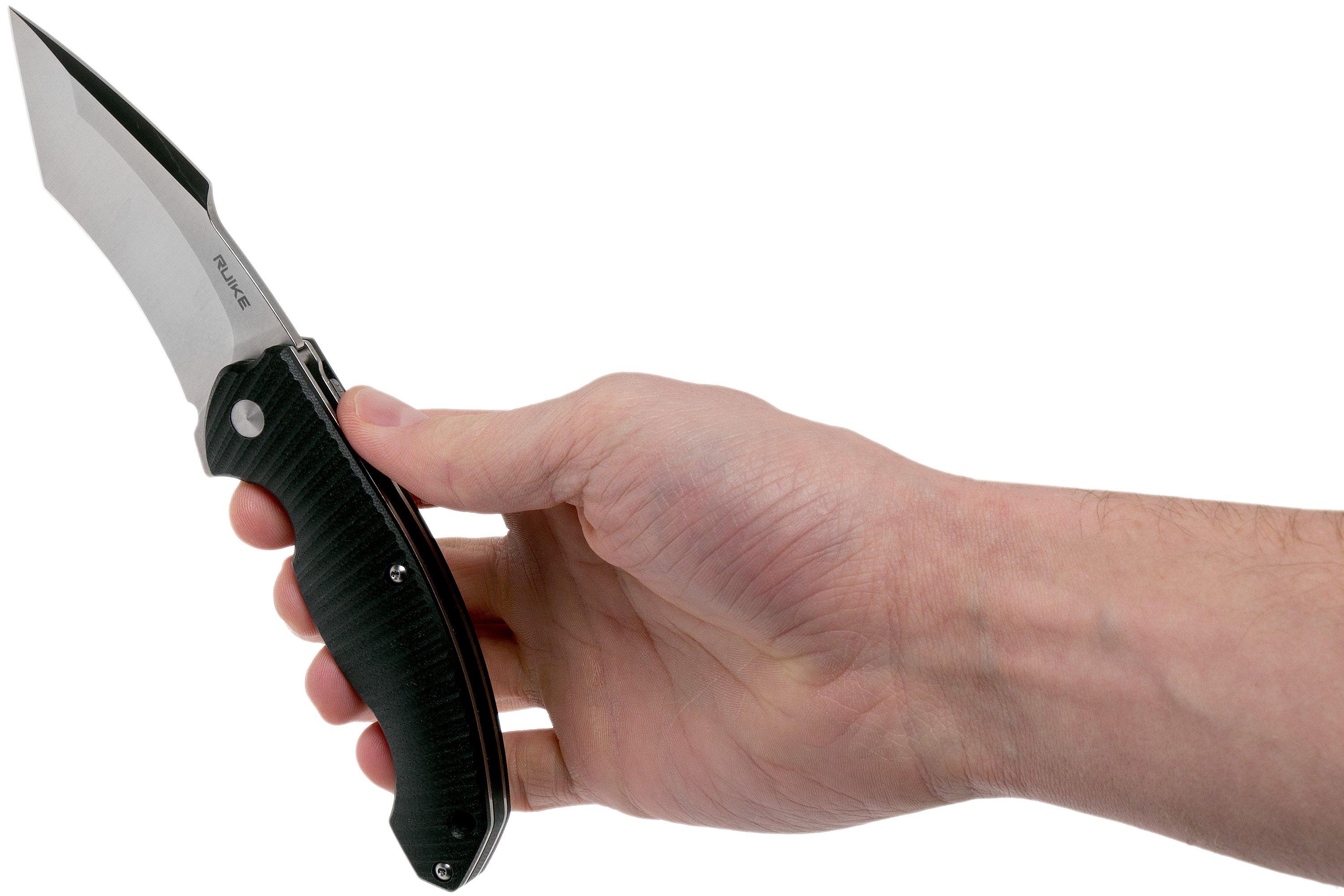 Ruike P851-B Black pocket knife | Advantageously shopping at ...