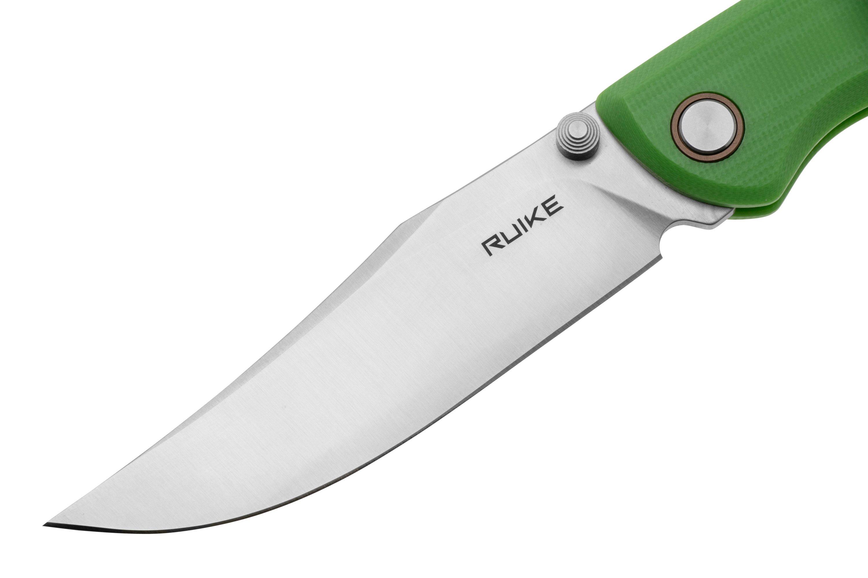 Ruike P882-G 12C27N, Green G10, zakmes | Voordelig kopen bij knivesandtools.nl