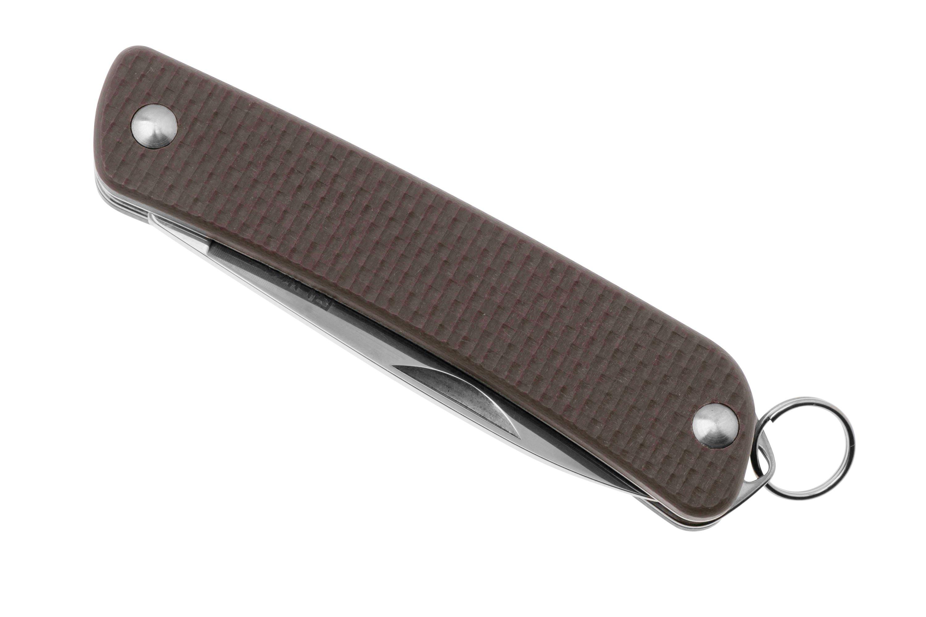 Ruike S11 Brown keychain pocket knife | Advantageously shopping at ...