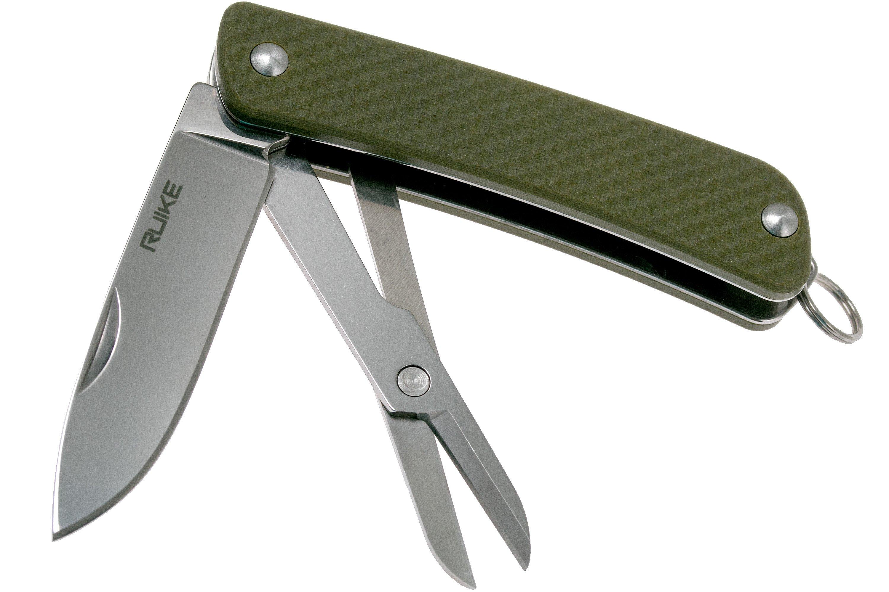 Ruike S22-G Green keychain pocket knife | Advantageously shopping at ...