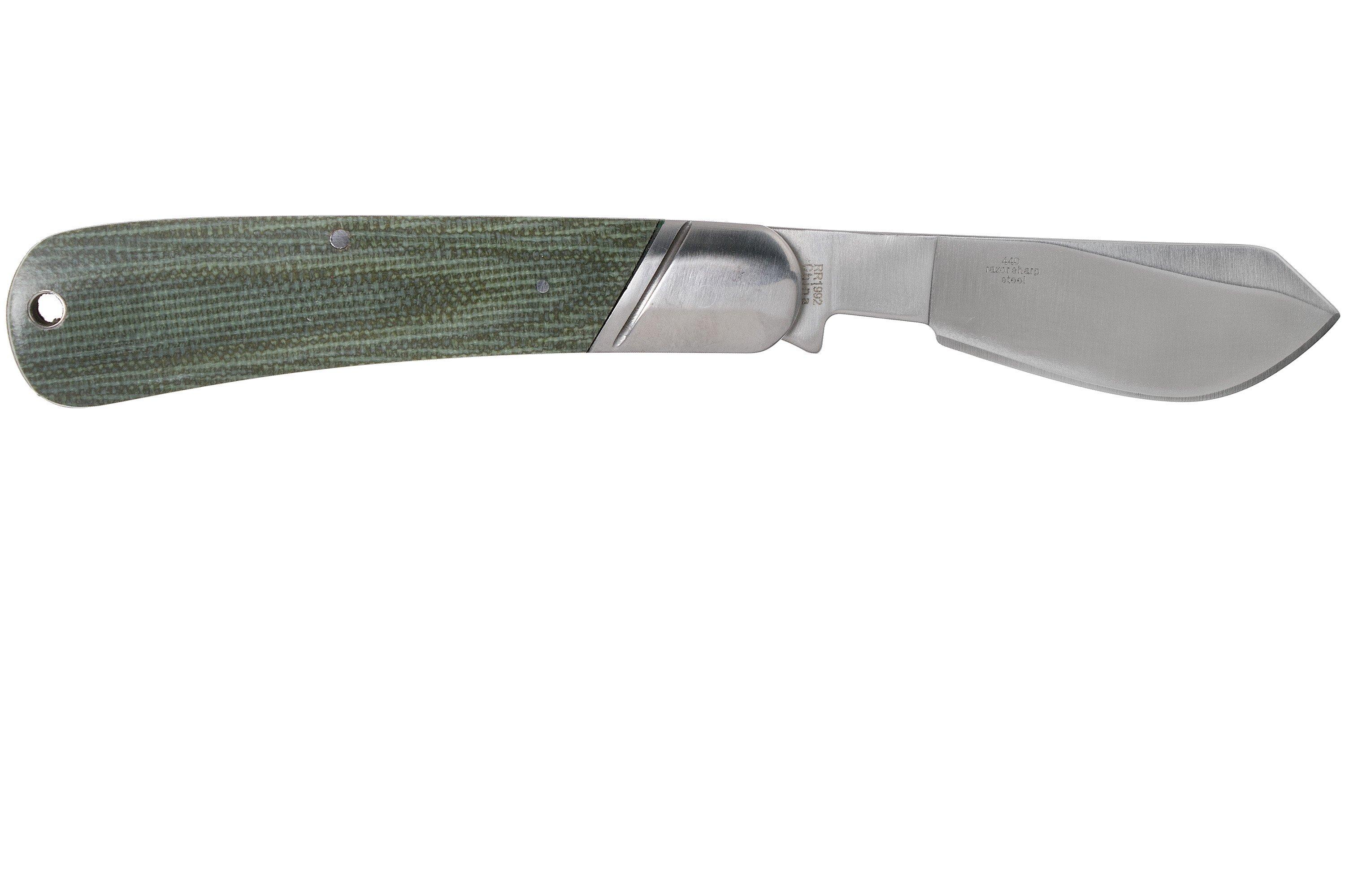 Rough Ryder Classic Micarta Cotton Sampler RR1992 zakmes | Voordelig ...