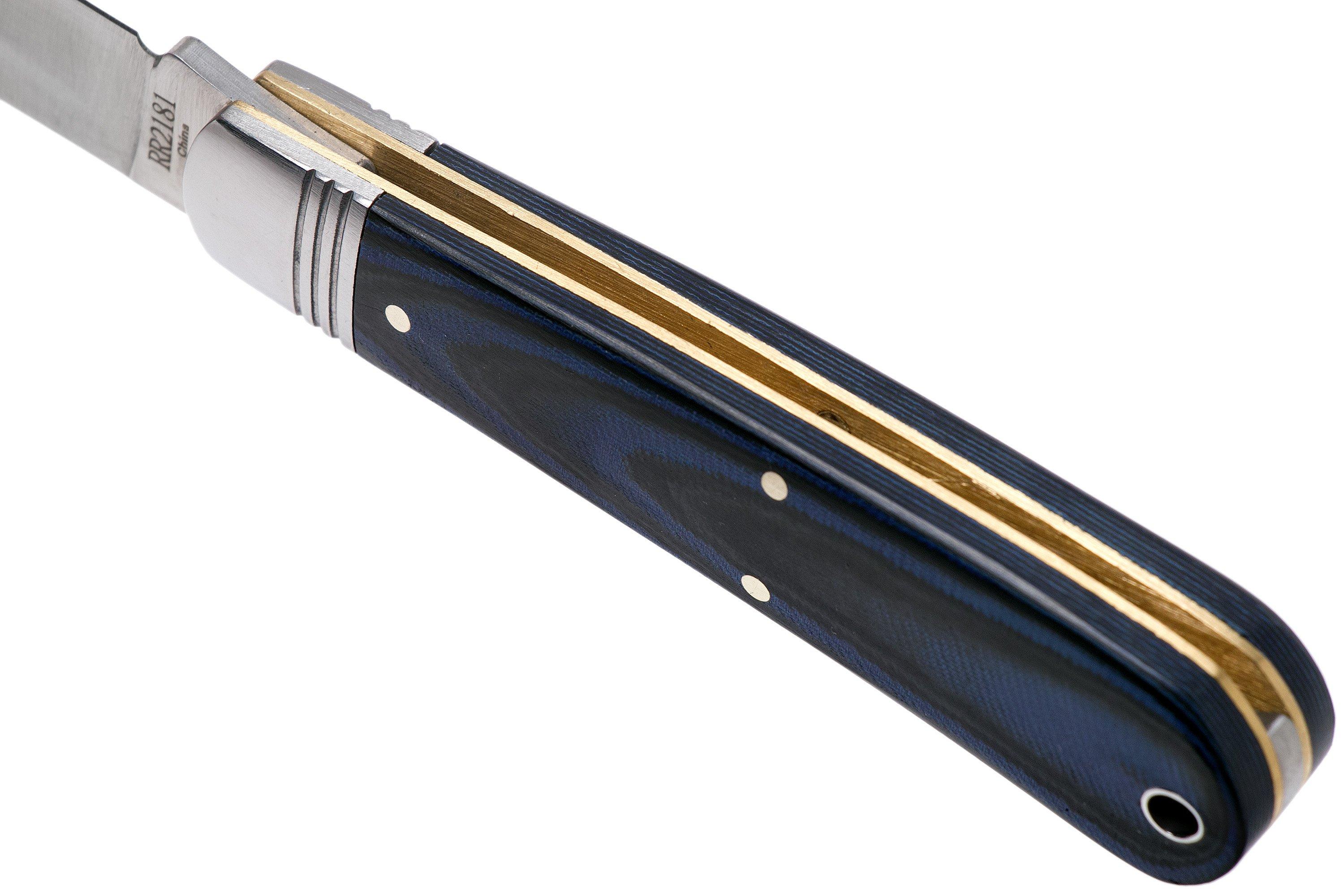 Rough Ryder Work Knife Denim RR2181 Swayback pocket knife ...