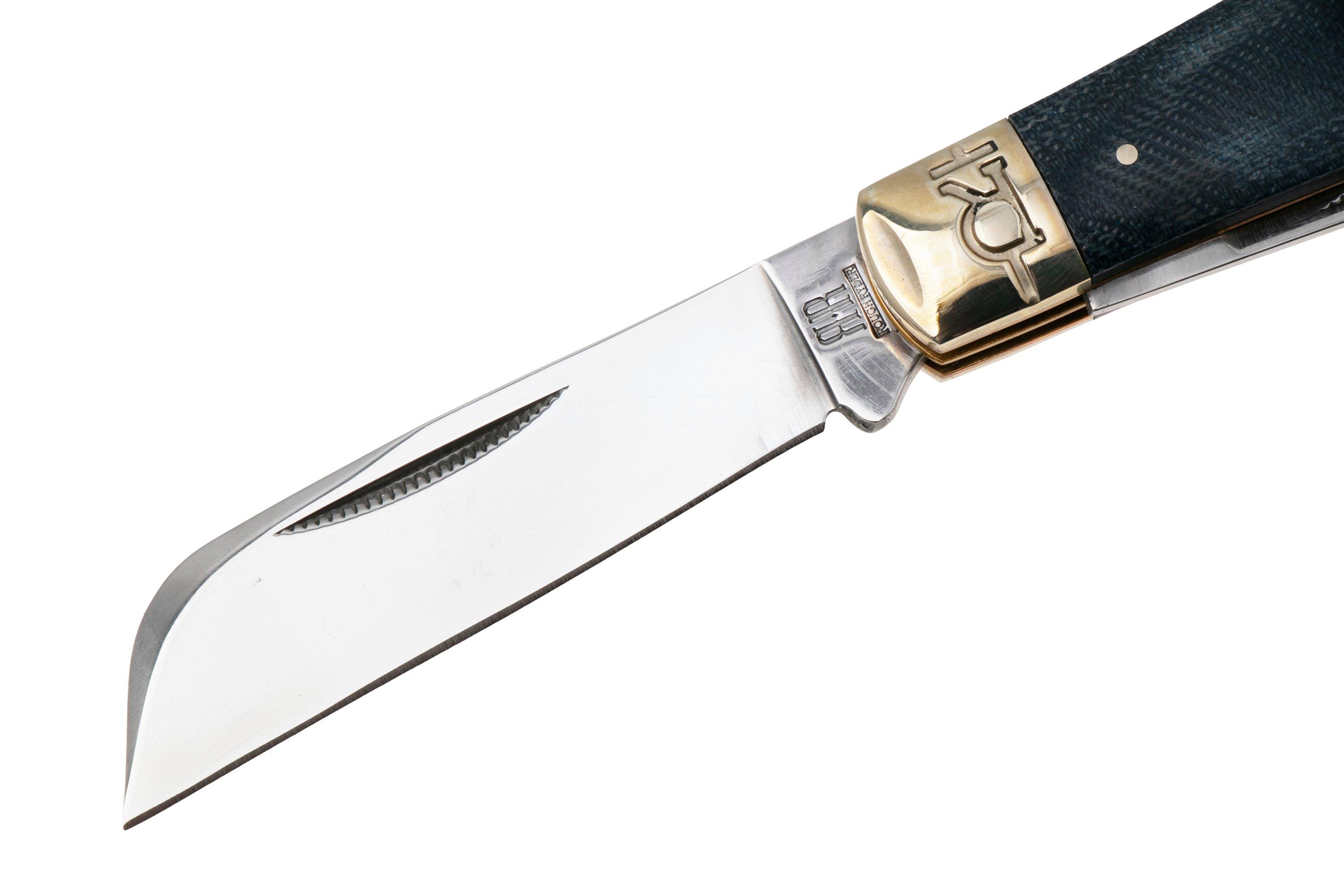 Rough Ryder Half Hawk Denim RR2186 Carbon slipjoint pocket knife ...