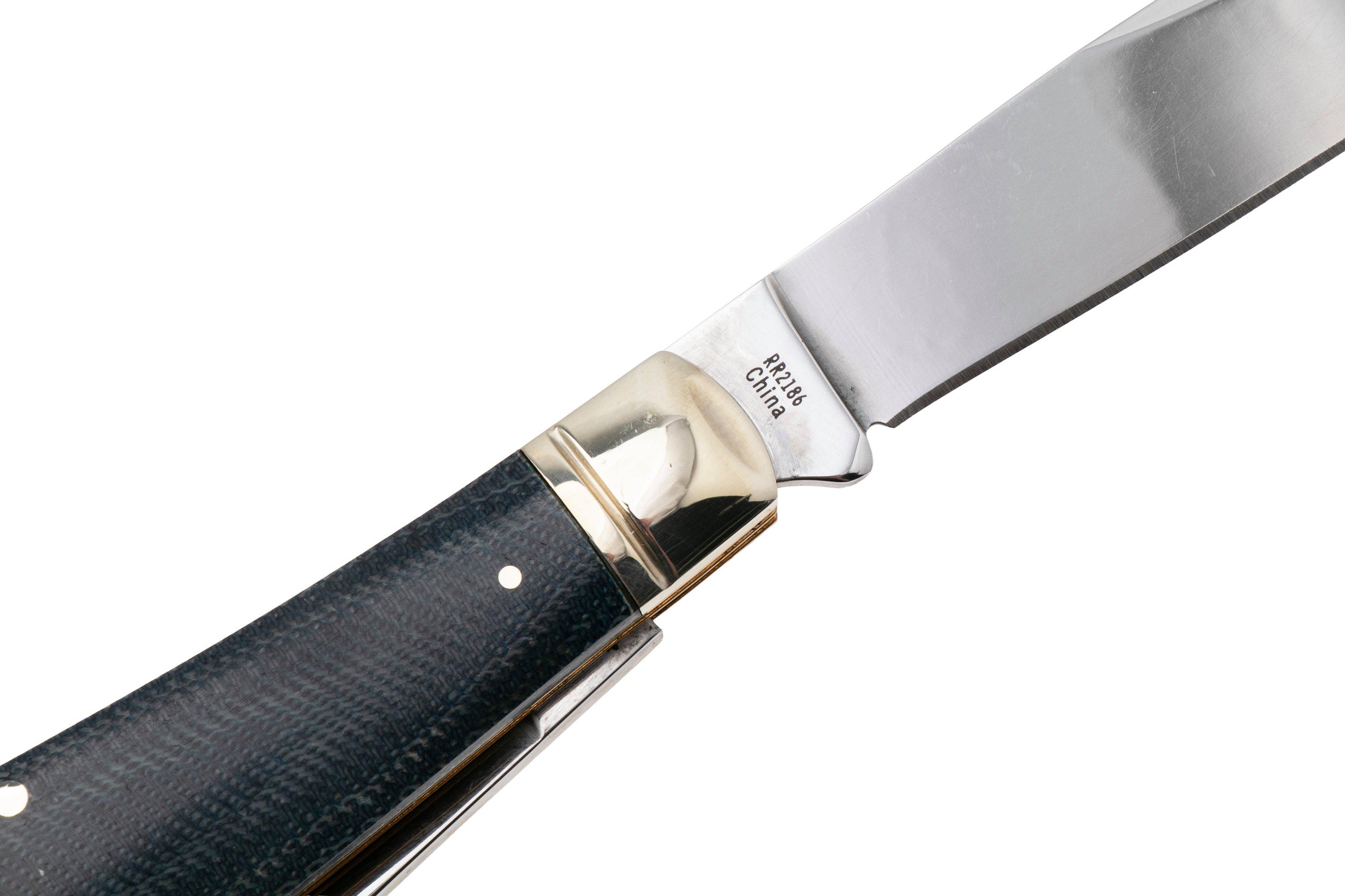 Rough Ryder Half Hawk Denim RR2186 Carbon slipjoint pocket knife ...