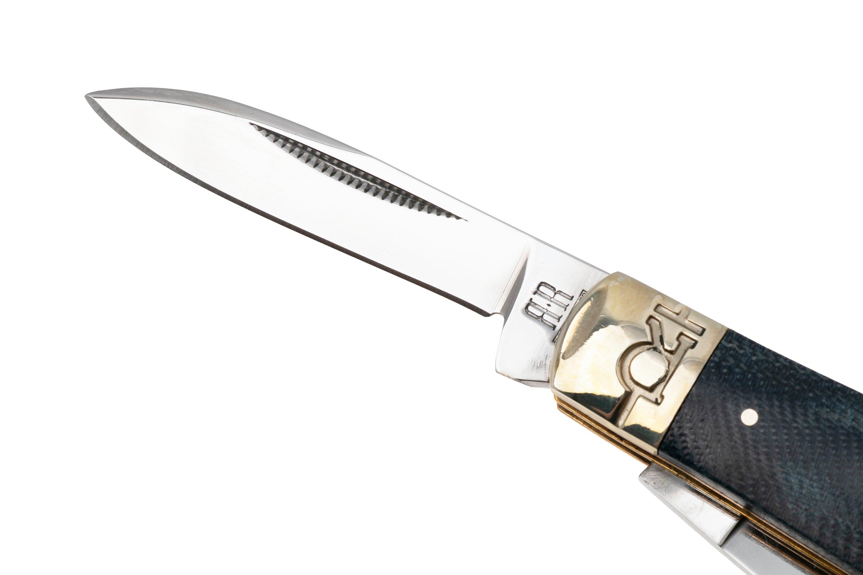 Rough Ryder Half Hawk Denim RR2186 Carbon slipjoint pocket knife ...