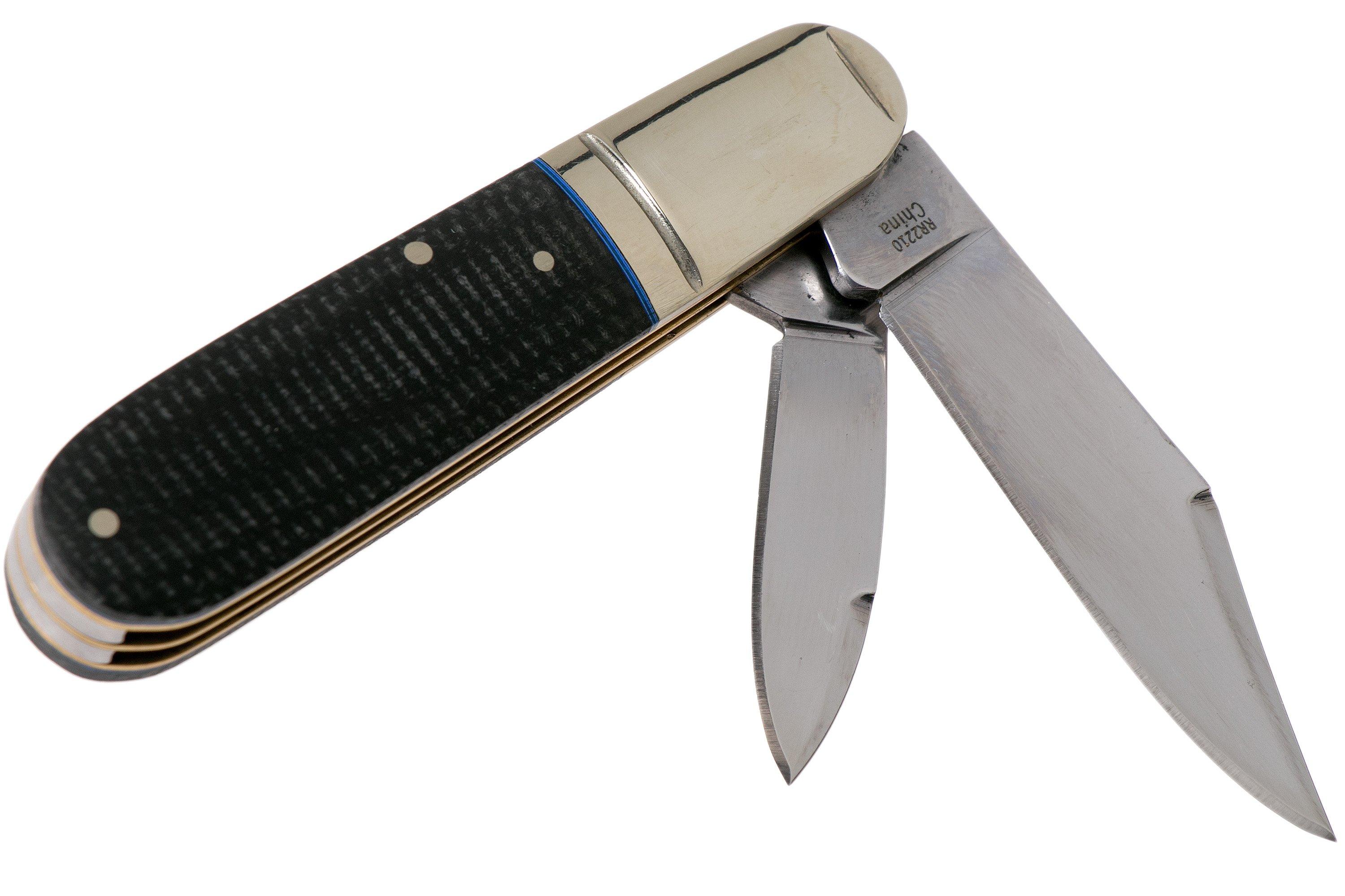 Rough Ryder Classic Carbon II Barlow RR2210 pocket knife ...