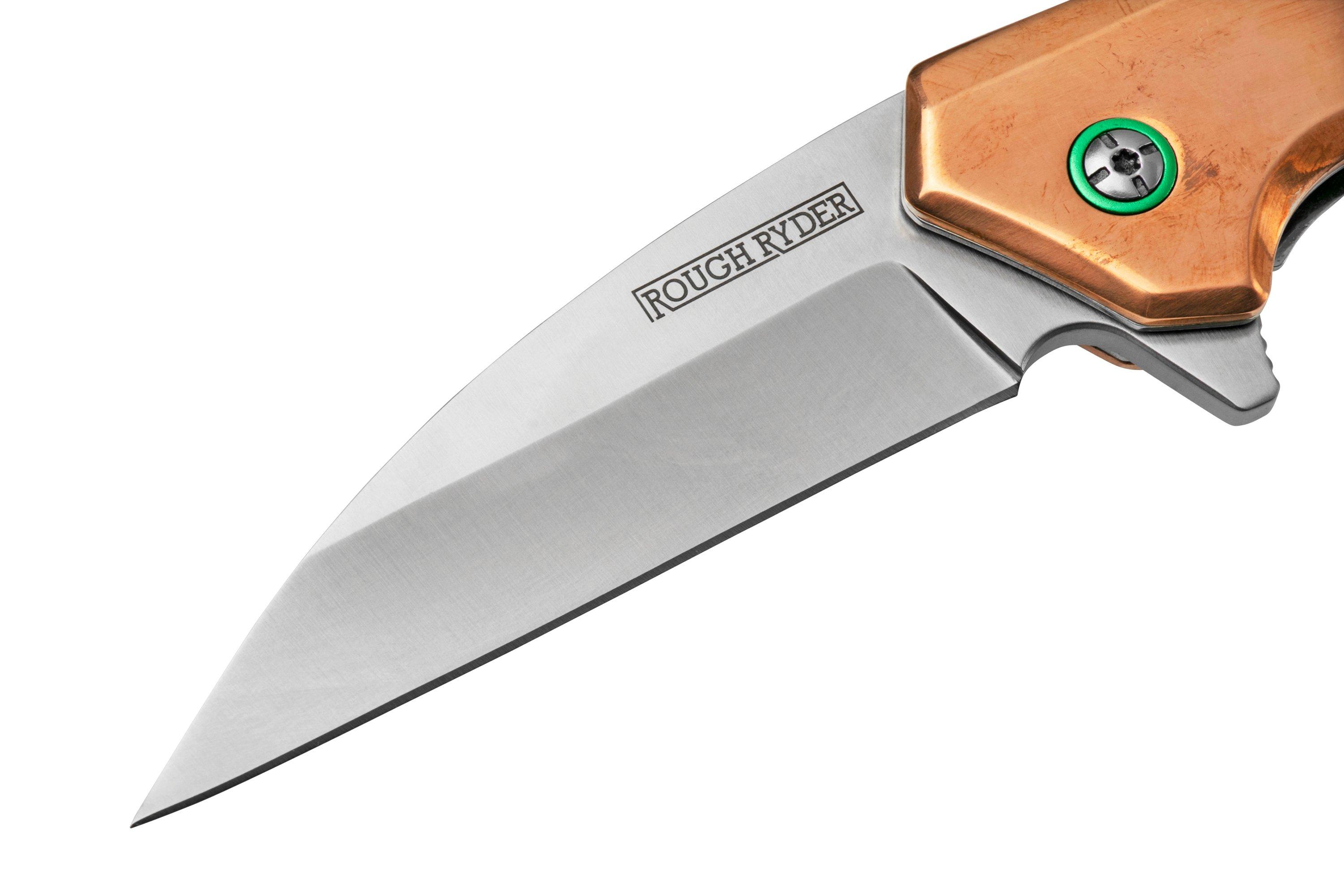 Rough Ryder Copper Linerlock, RR2238 pocket knife | Advantageously ...