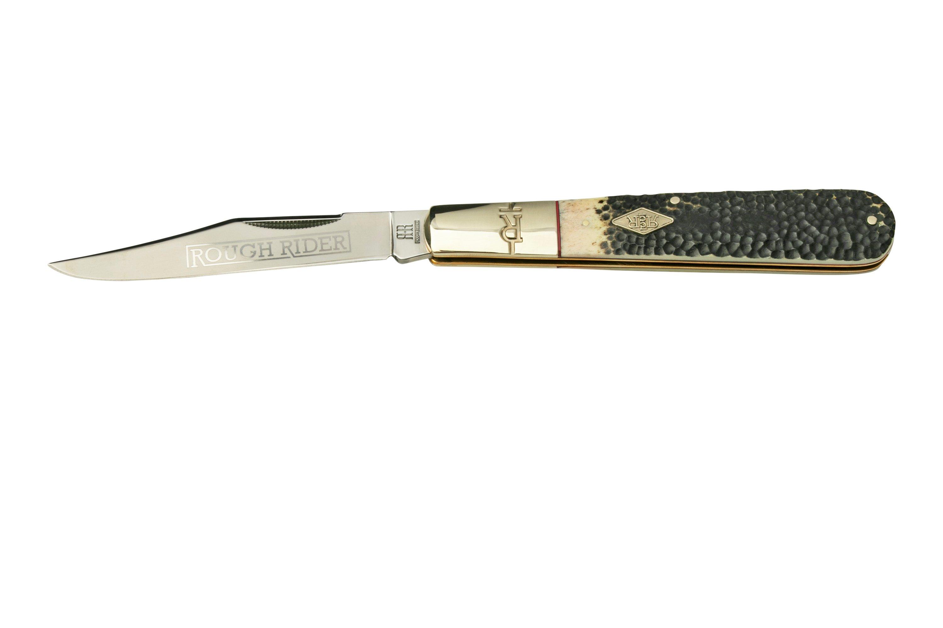 Rough Ryder Buckshot Bone Granddad Barlow, RR2318 zakmes | Voordelig ...