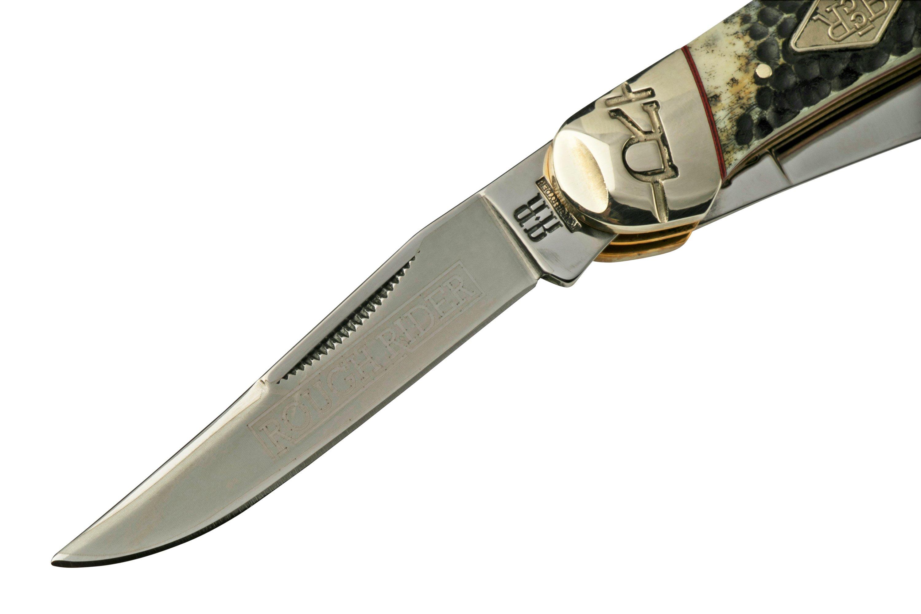 Rough Ryder Buckshot Bone Copperhead, RR2323 pocket knife ...