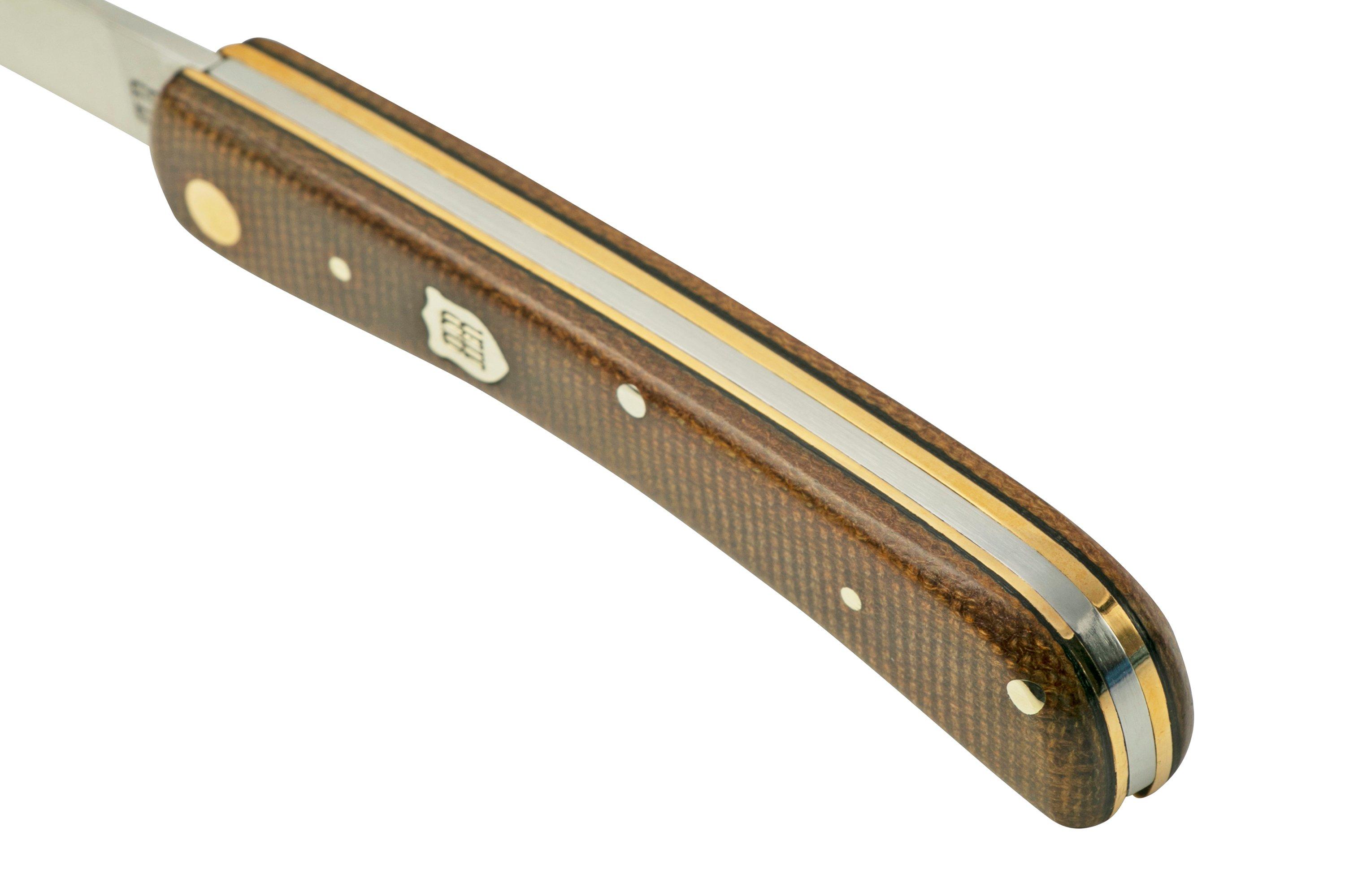 Rough Ryder Brown Burlap Small Work Knife RR2333, pocket knife ...