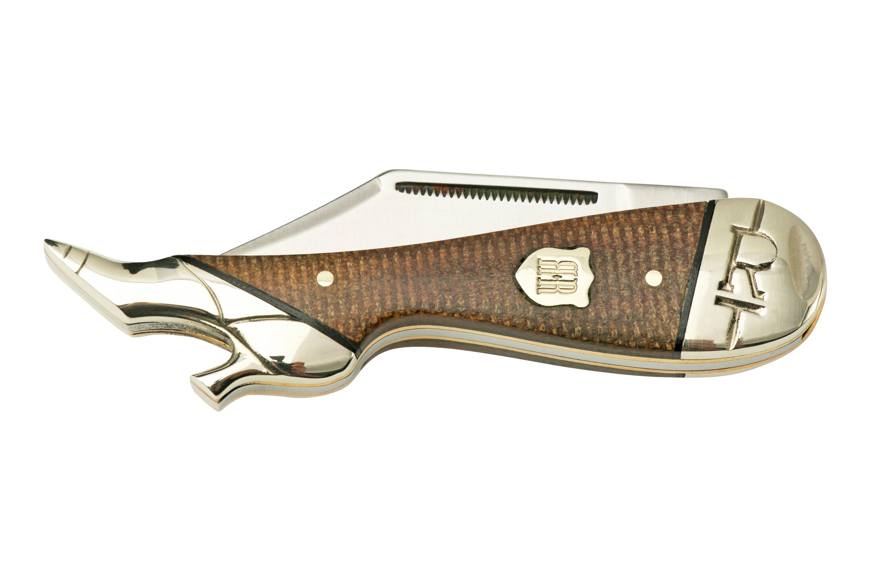 Rough Ryder Brown Burlap Lady Leg Knife, RR2335 pocket knife ...