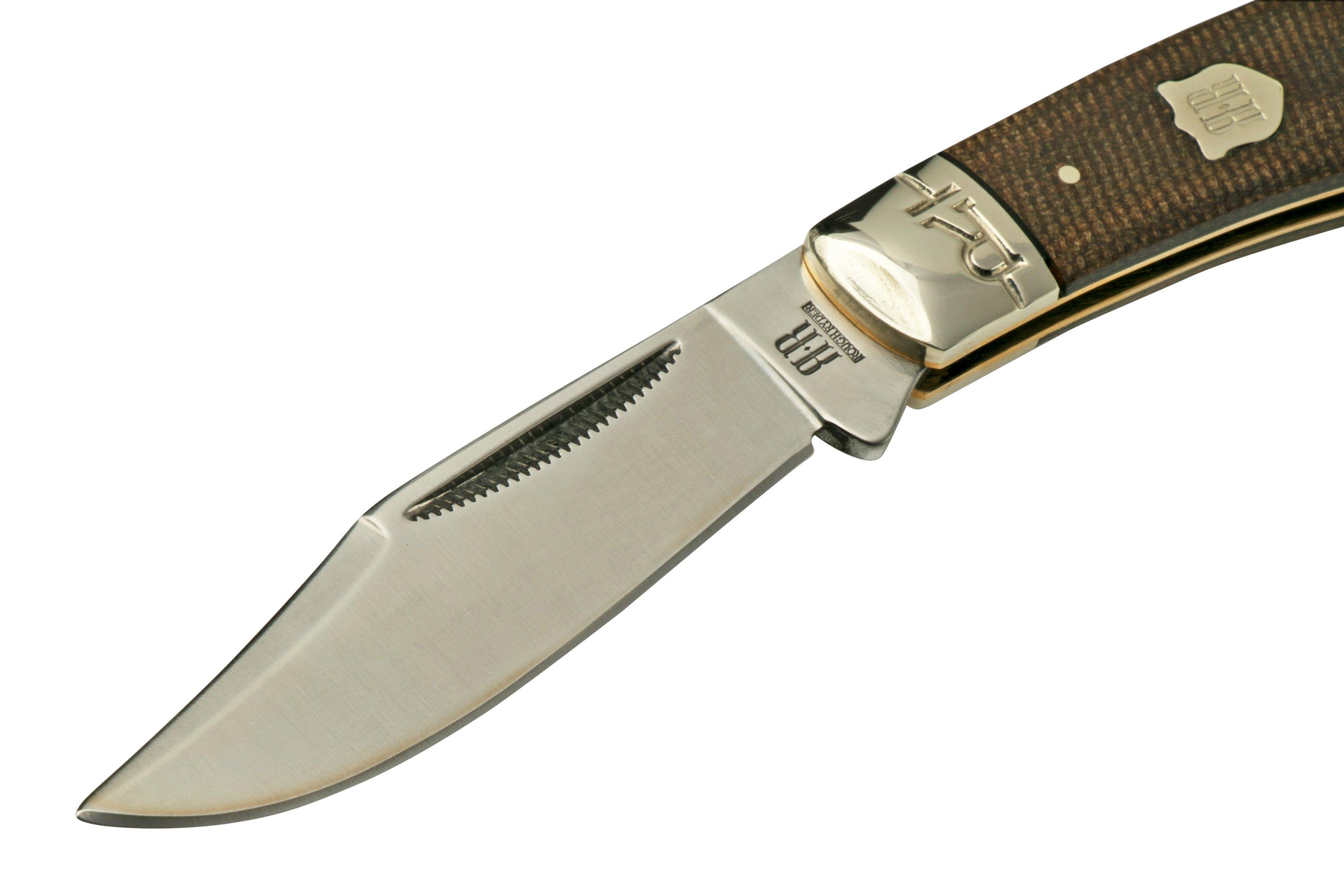 Rough Ryder Brown Burlap Bow Trapper RR2375, pocket knife ...