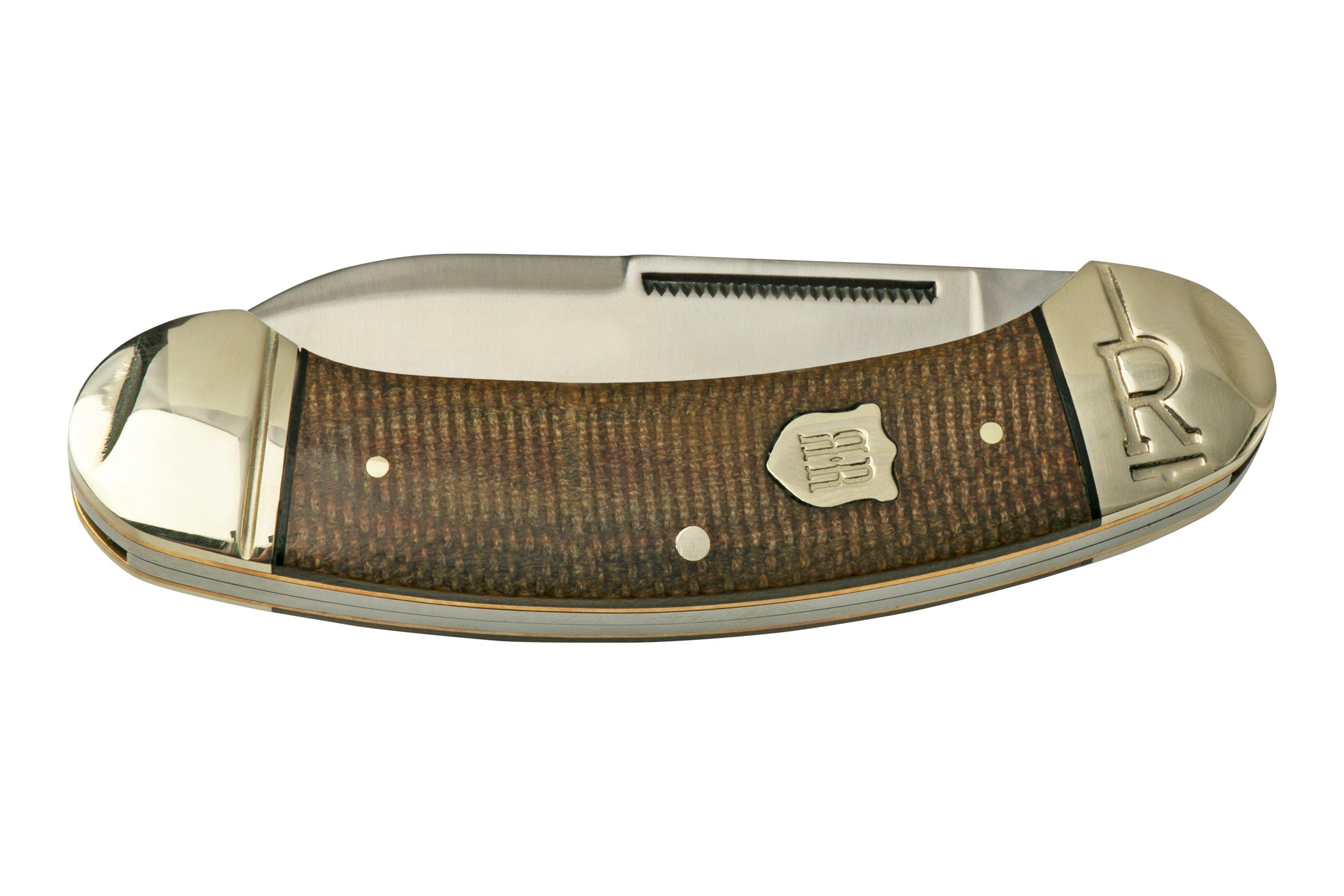 Rough Ryder Brown Burlap Bow Canoe RR2376, pocket knife ...