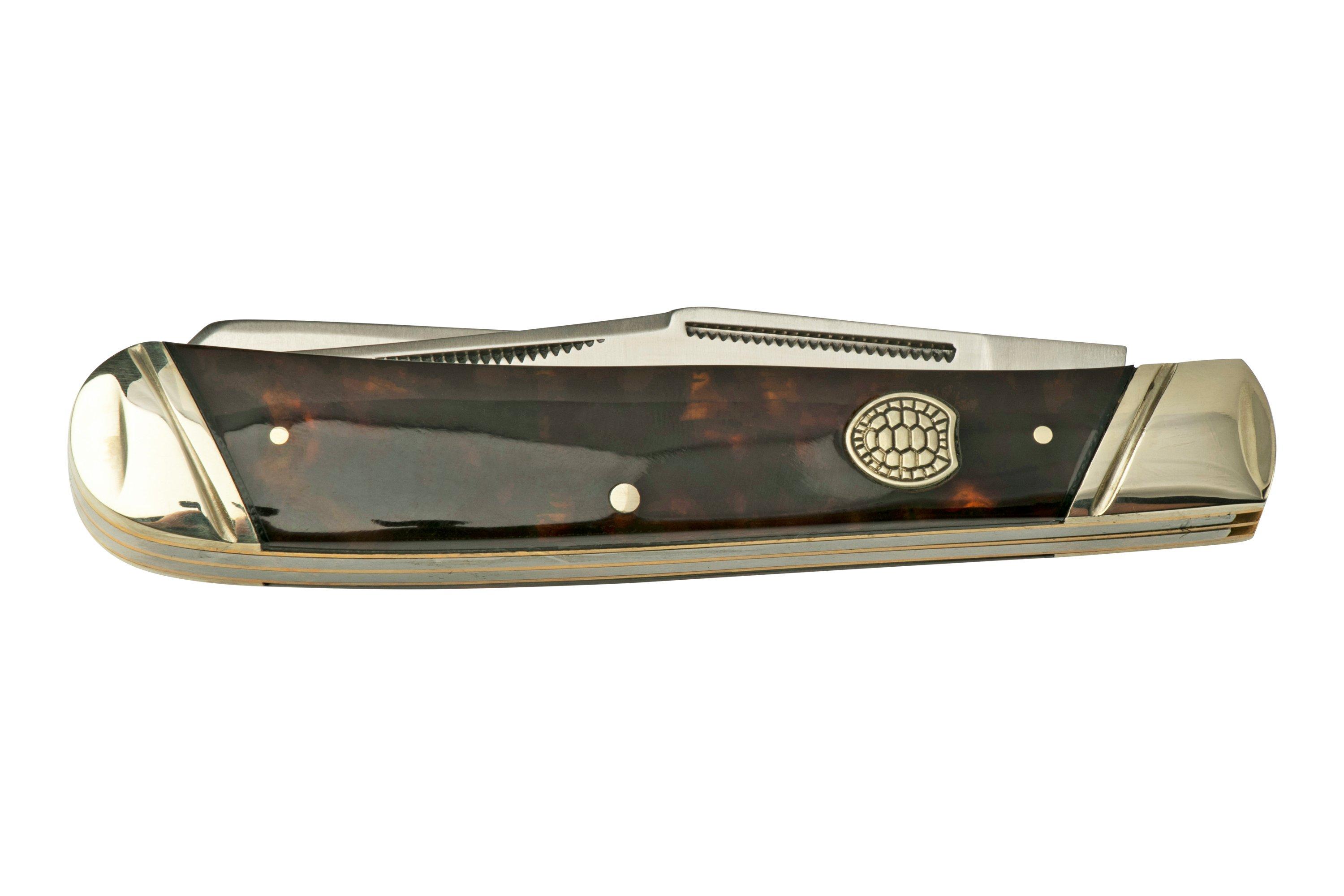 Rough Ryder Imitation Tortoise Trapper, RR2453 pocket knife ...