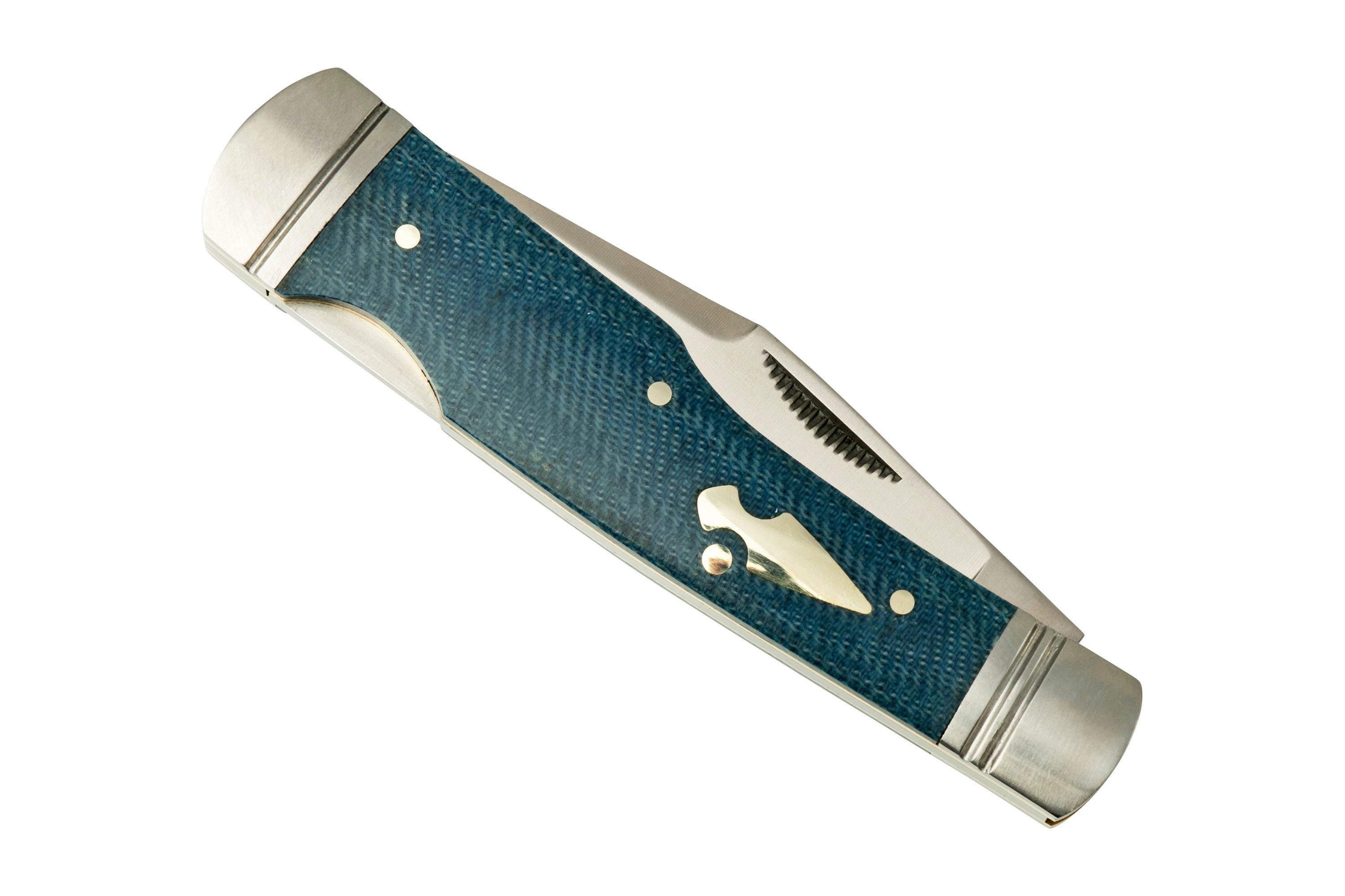 Rough Ryder Reserve Lockback Denim Micarta, RRR012 pocket knife ...