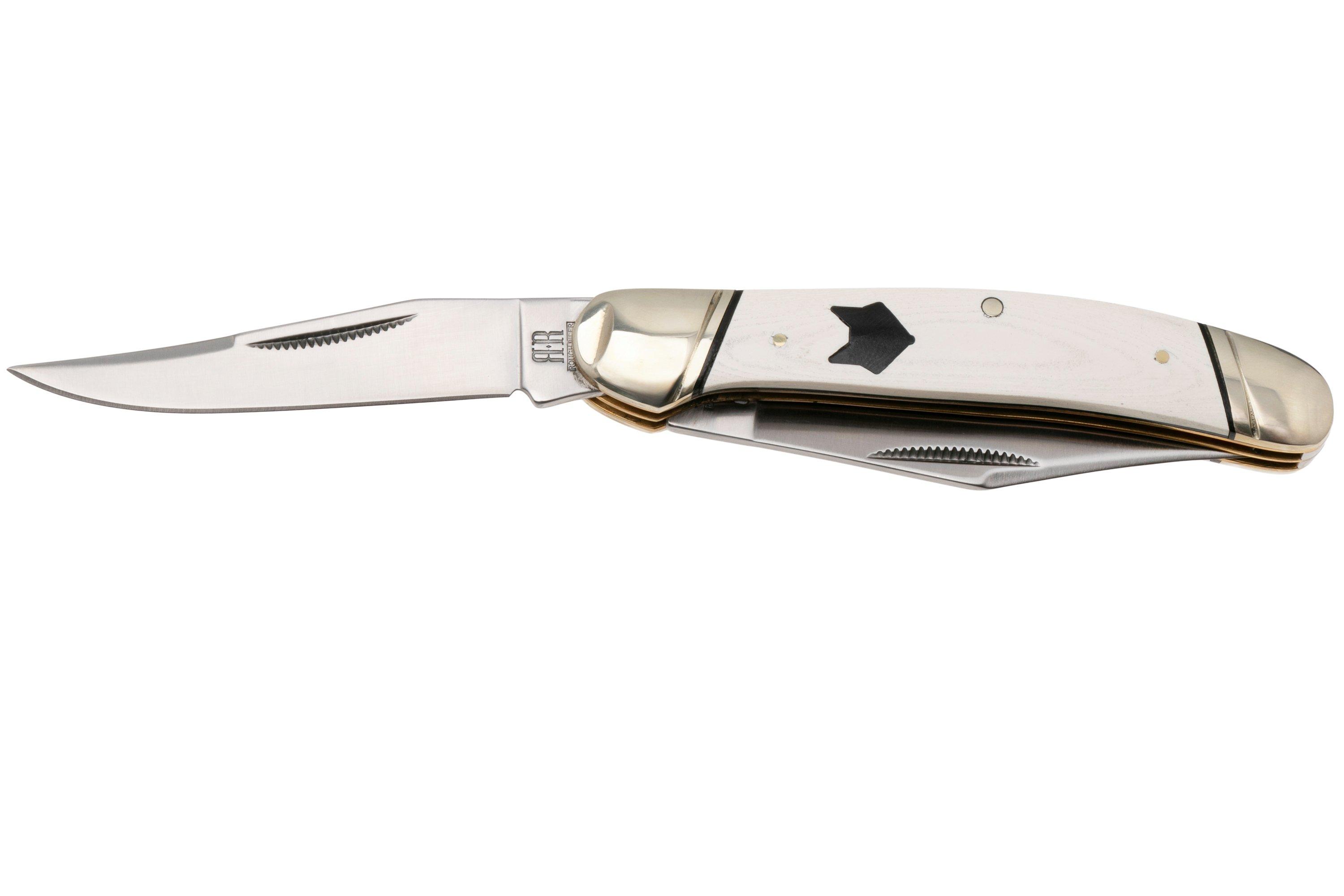 Rough Ryder Arctic Fox Copperhead RR2545, slipjoint pocket knife ...
