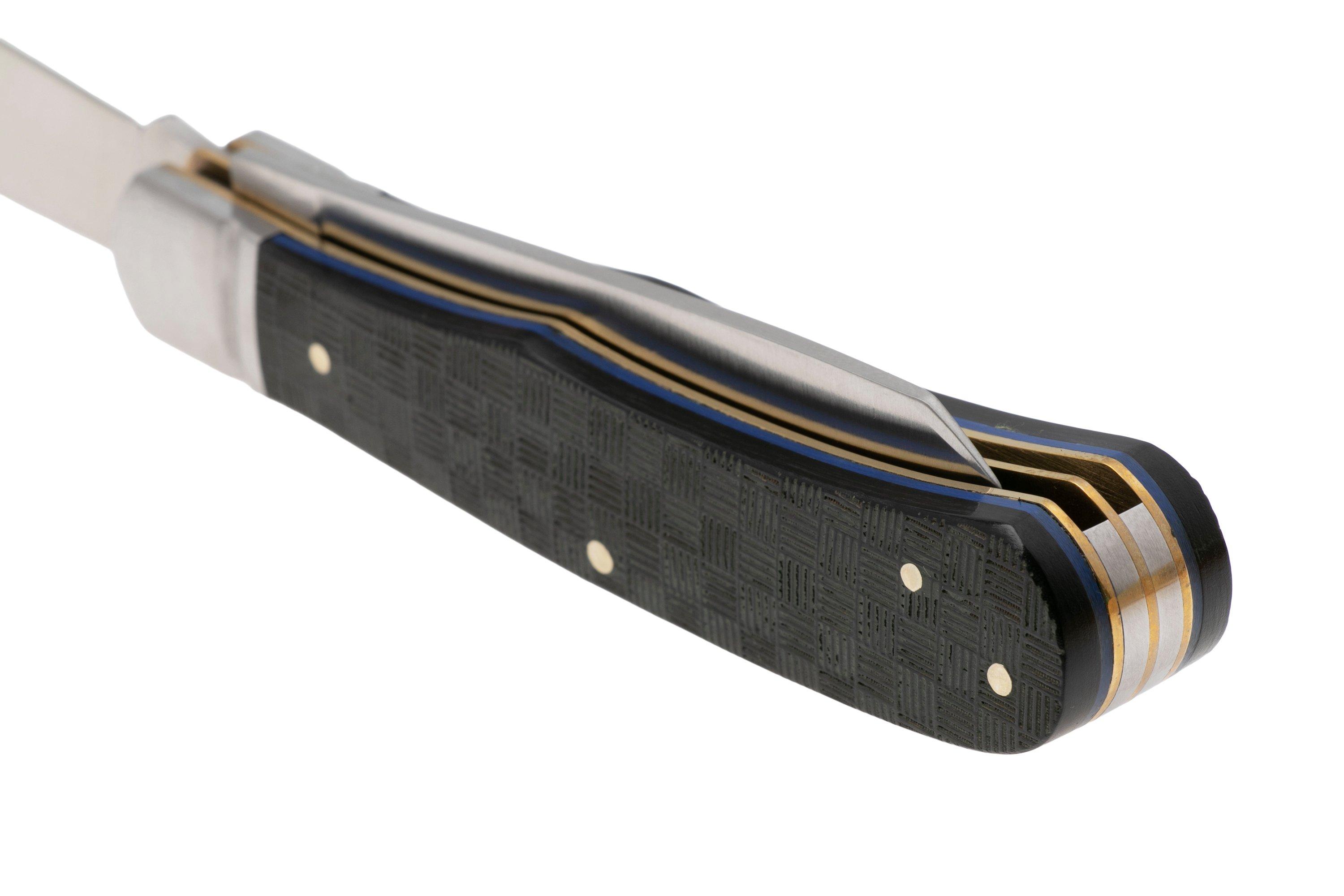 Rough Ryder Black Reserve Trapper RR2560 Satin 440A, Textured Pakkawood, canivete | Compras ...