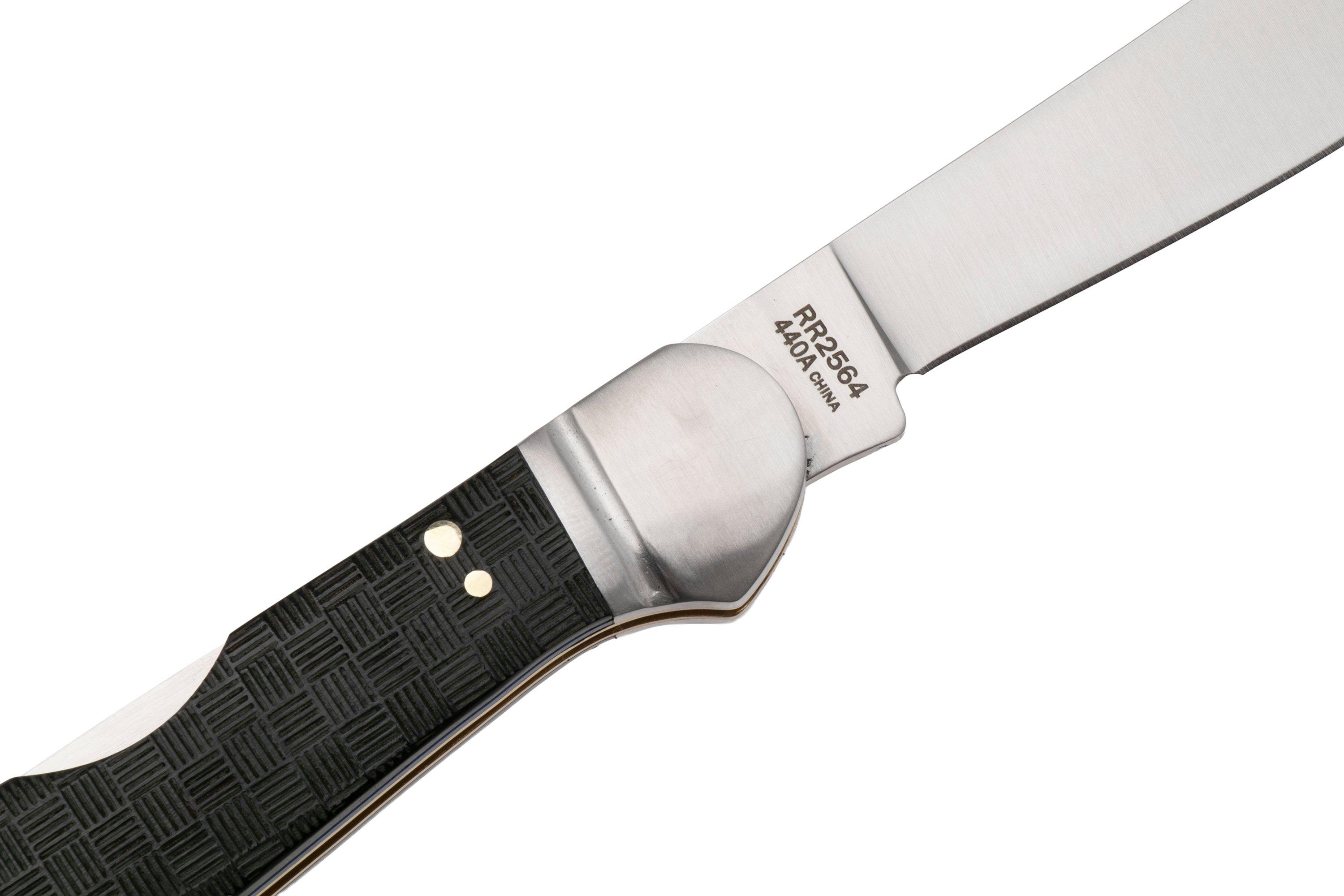 Rough Ryder Black Reserve Copperhead RR2564, Satin 440A, Textured ...