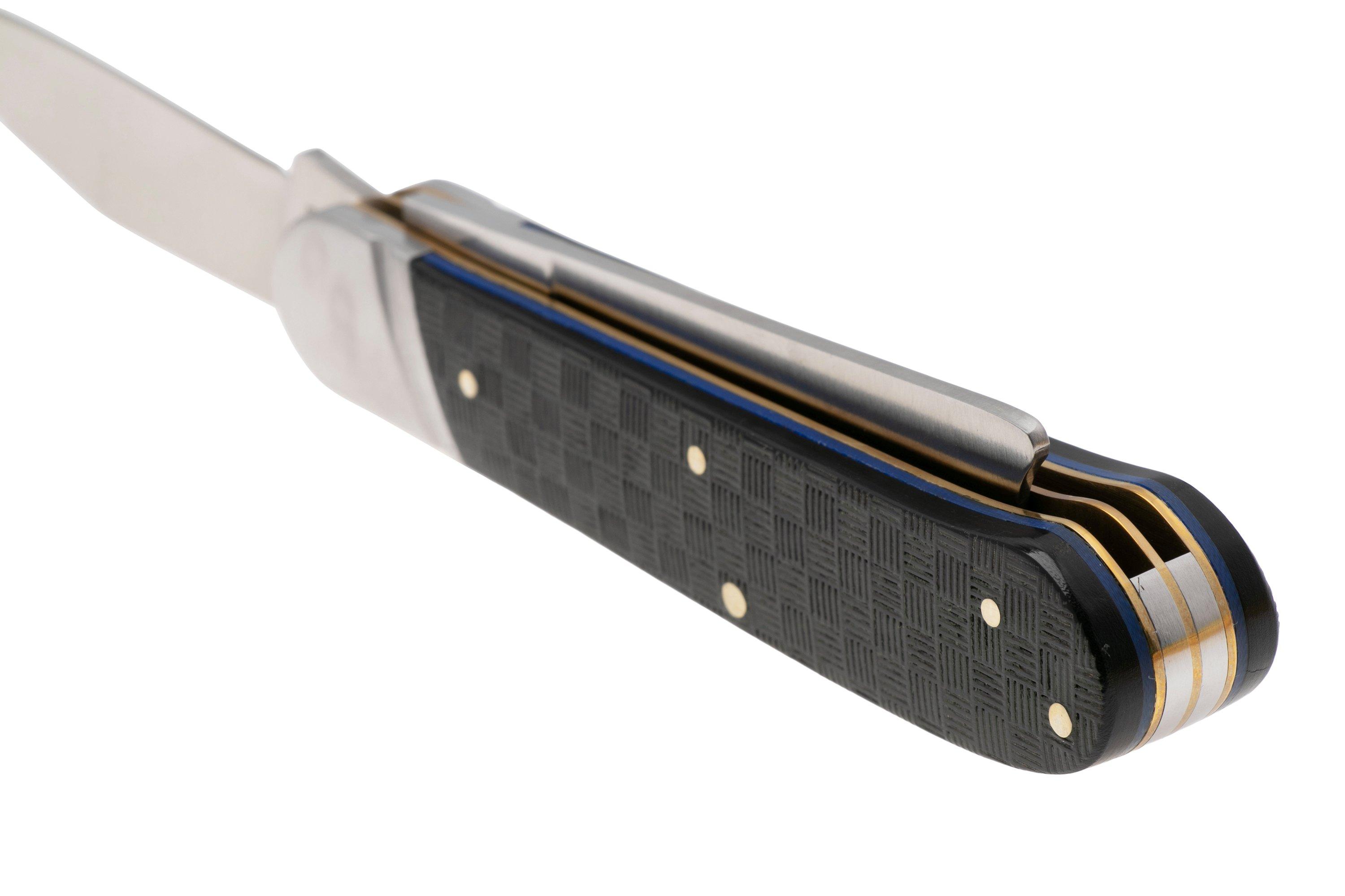 Rough Ryder Black Reserve One Arm Razor RR2568, Satin 440A, Textured ...