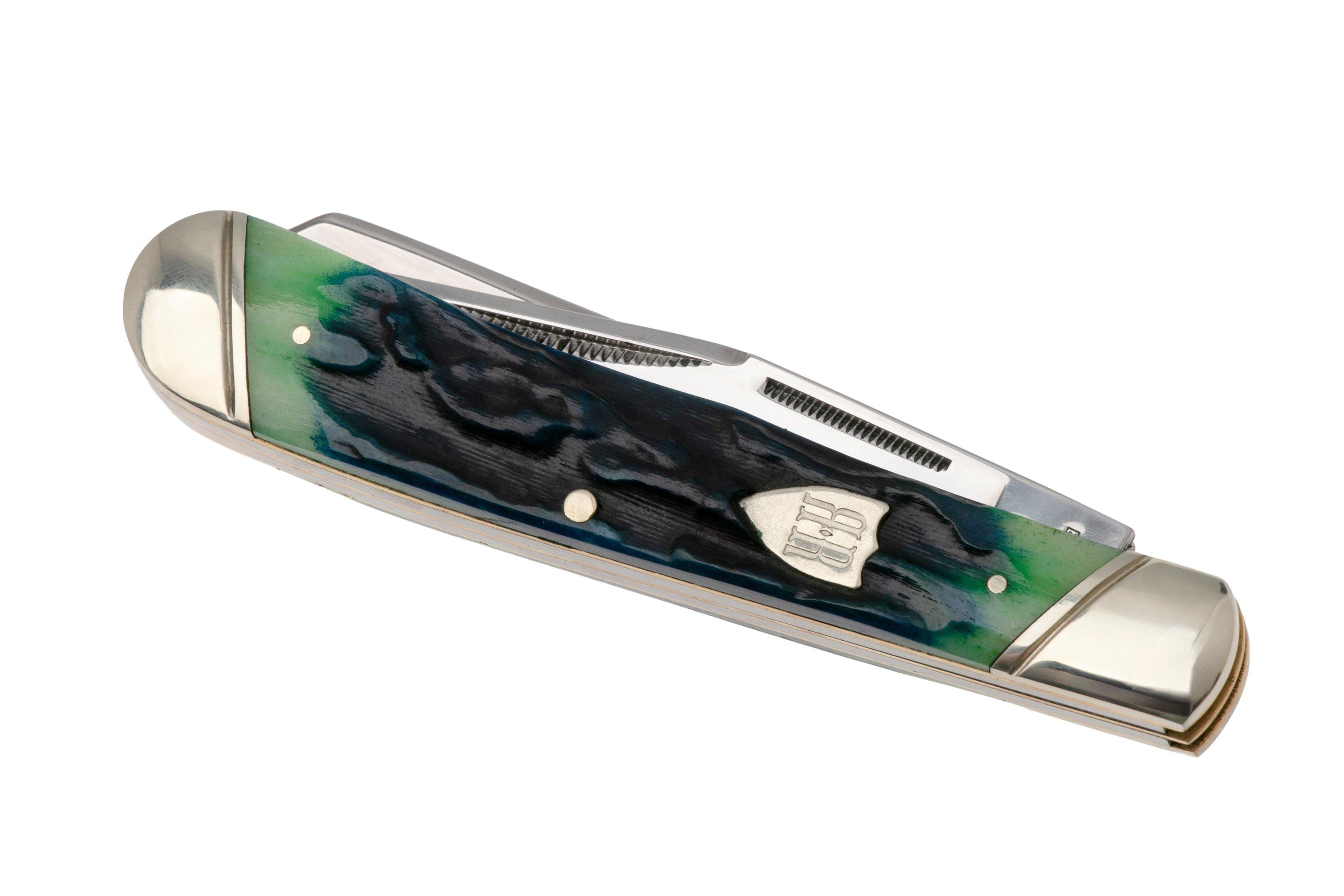 Rough Ryder Bluegill Trapper RR2634, Satin 440, Jigged Bone, zakmes ...