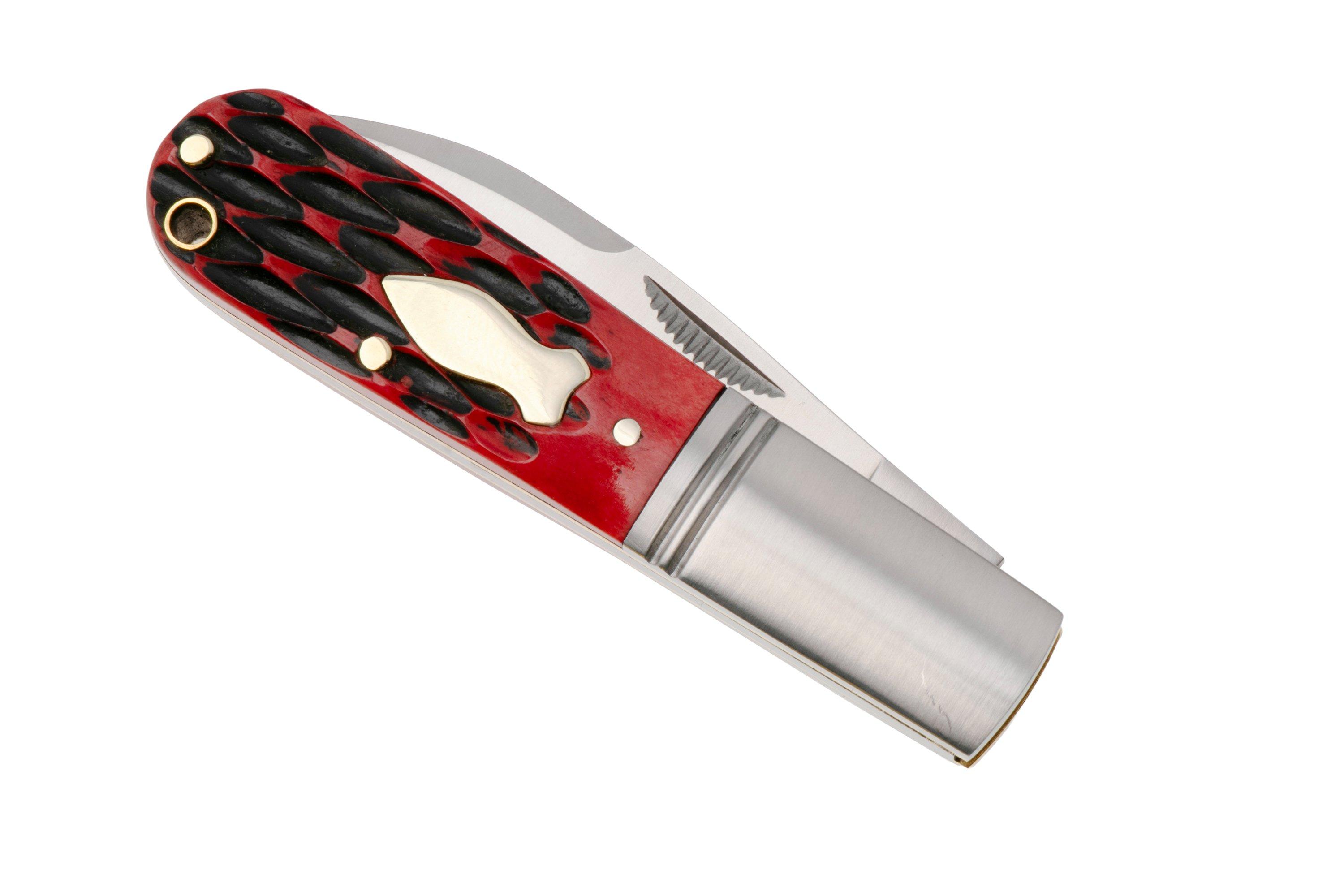 Rough Ryder Reserve Original Barlow RRR017RB, D2, Red Jigged Bone ...