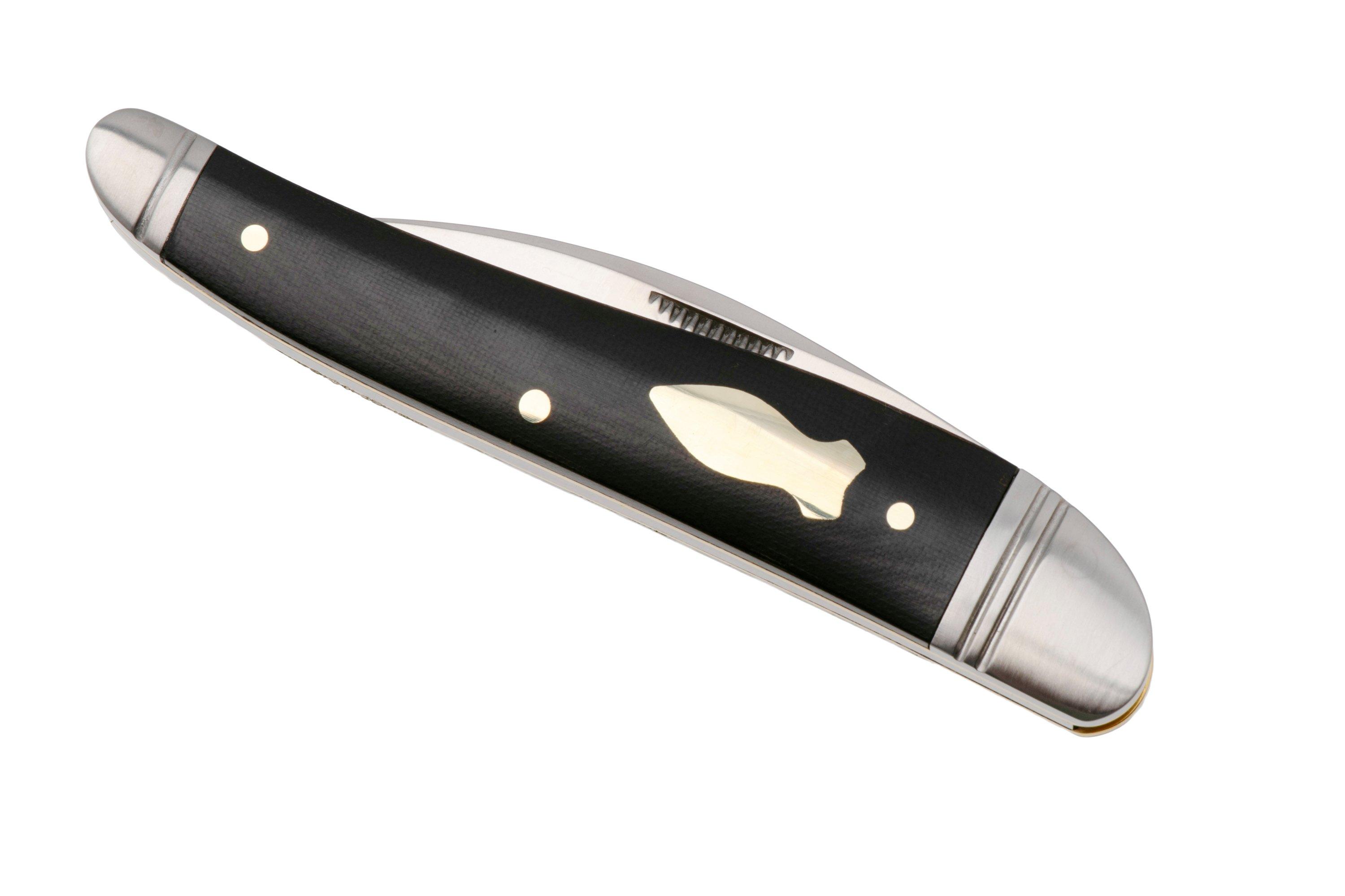 Rough Ryder Reserve Quillcliffe RRR021, D2, Black Micarta, slipjoint ...