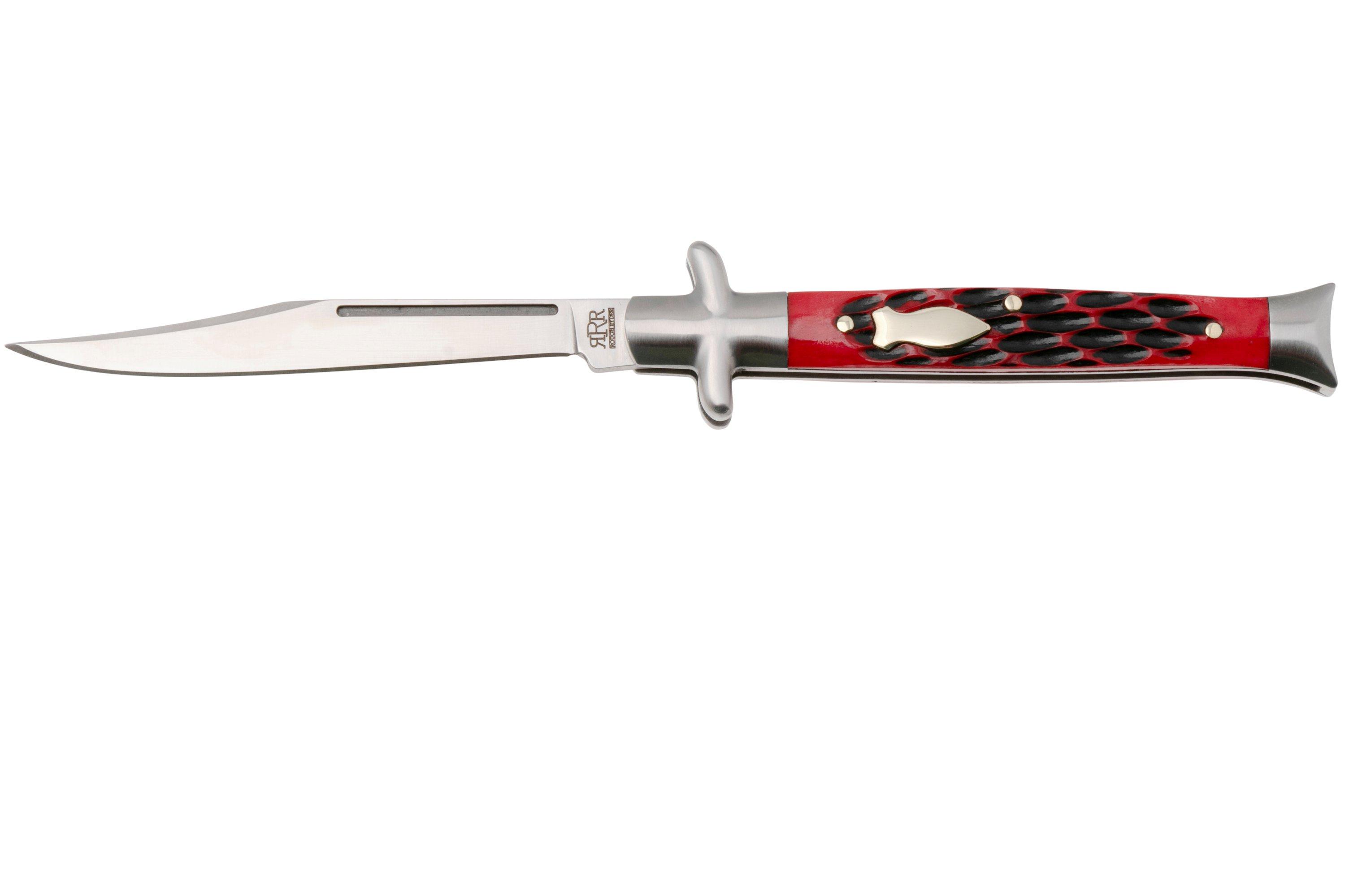 Rough Ryder Reserve Bowtie Fishtail RRR052, D2, Red Jigged Bone ...