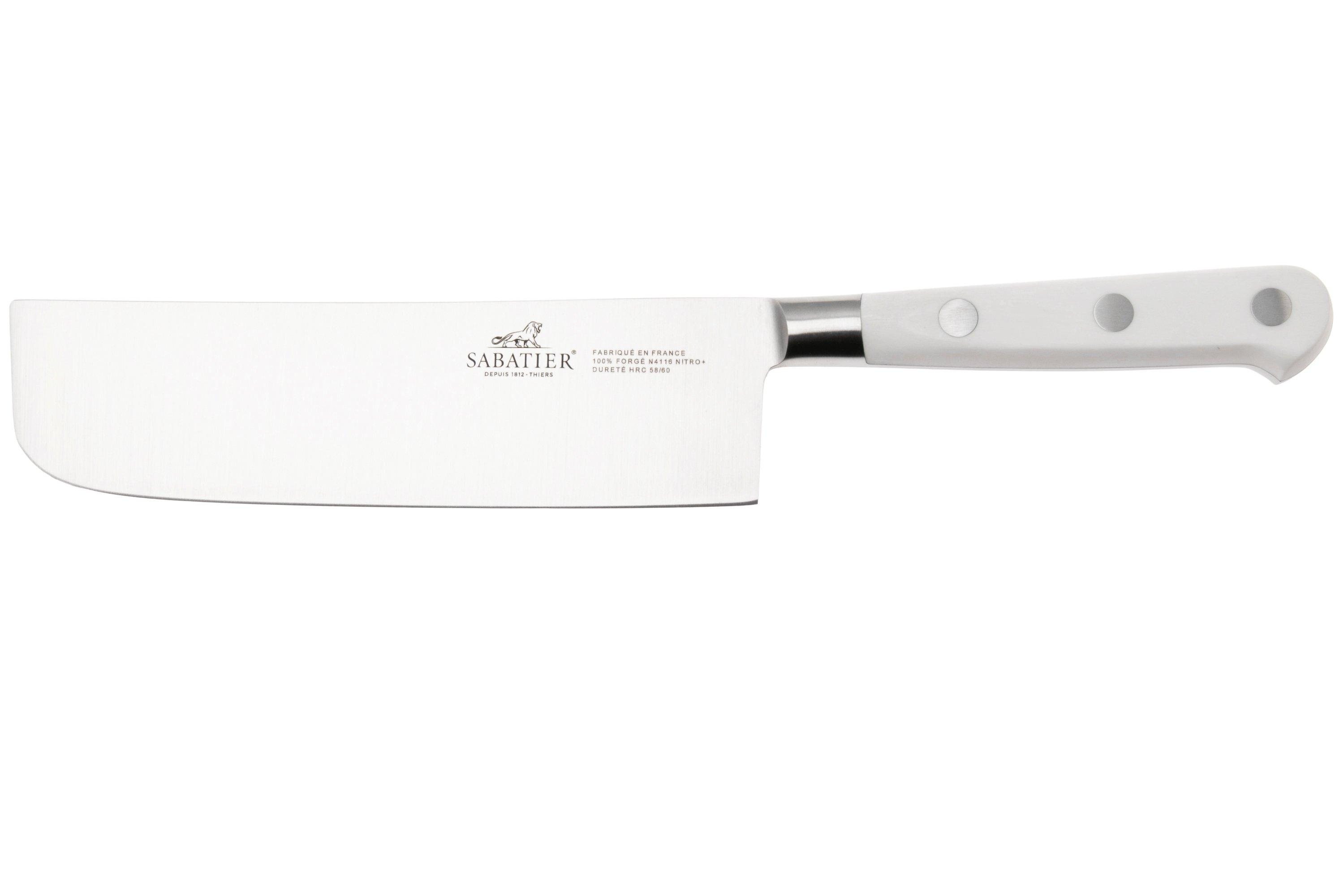 Lion Sabatier Idéal Toque Blanche 814983 nakiri, 17 cm | Achetez à prix ...