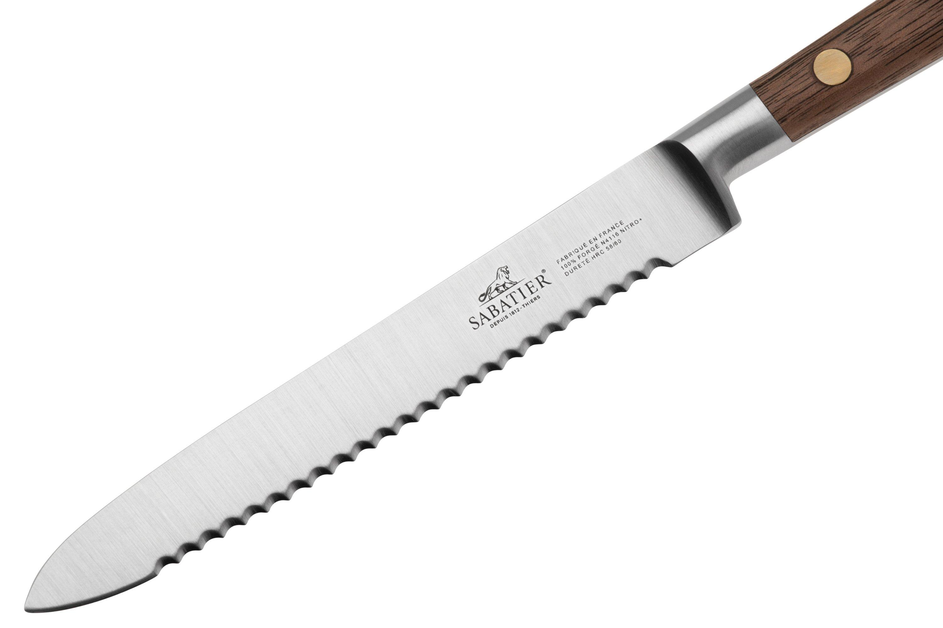 Lion Sabatier Idéal Périgord serrated utility knife, 12 cm ...