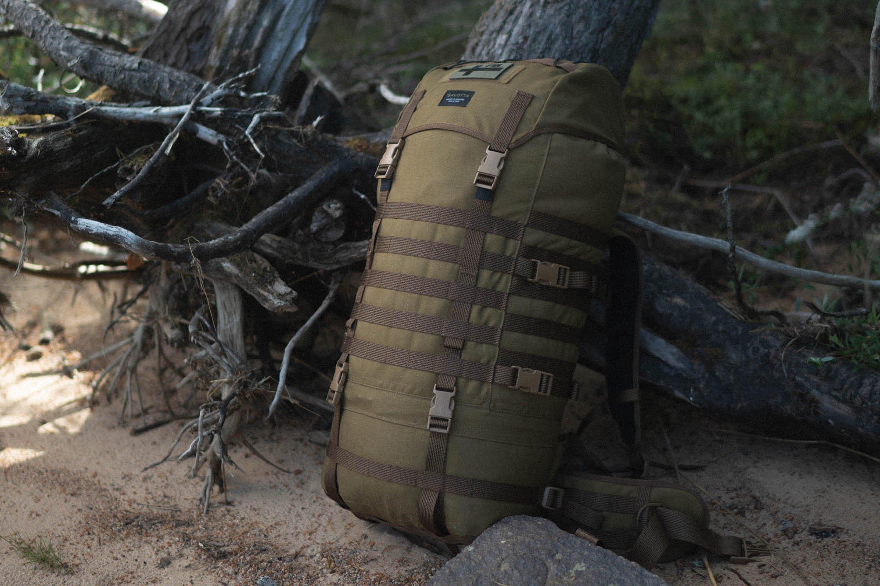 Savotta Jääkäri L, 102015309 preto, 55 litros mochila | Compras vantajosas em Knivesandtools.pt