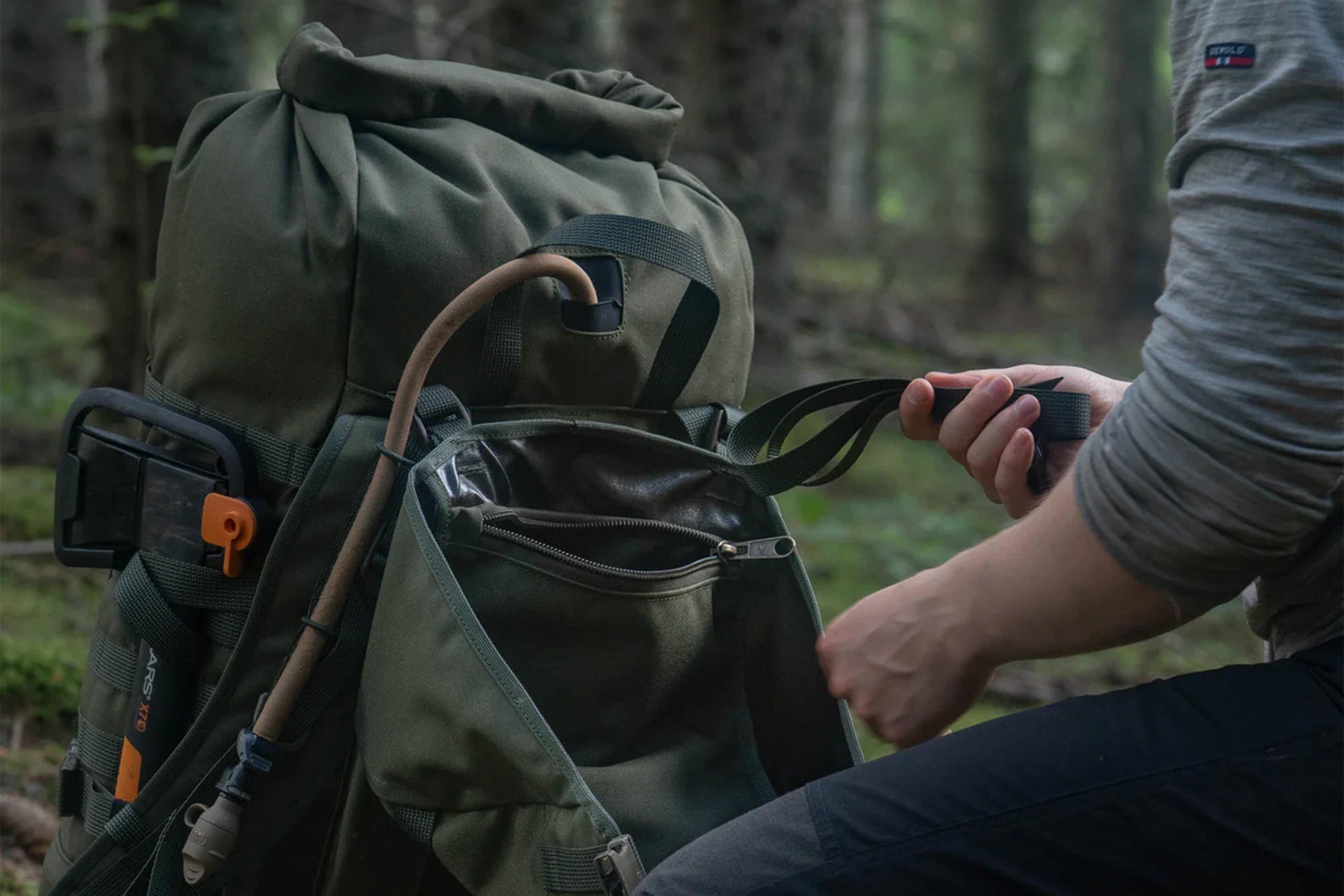 Savotta Jääkäri L, 102015375, M05 Woodland, 55 L backpack ...