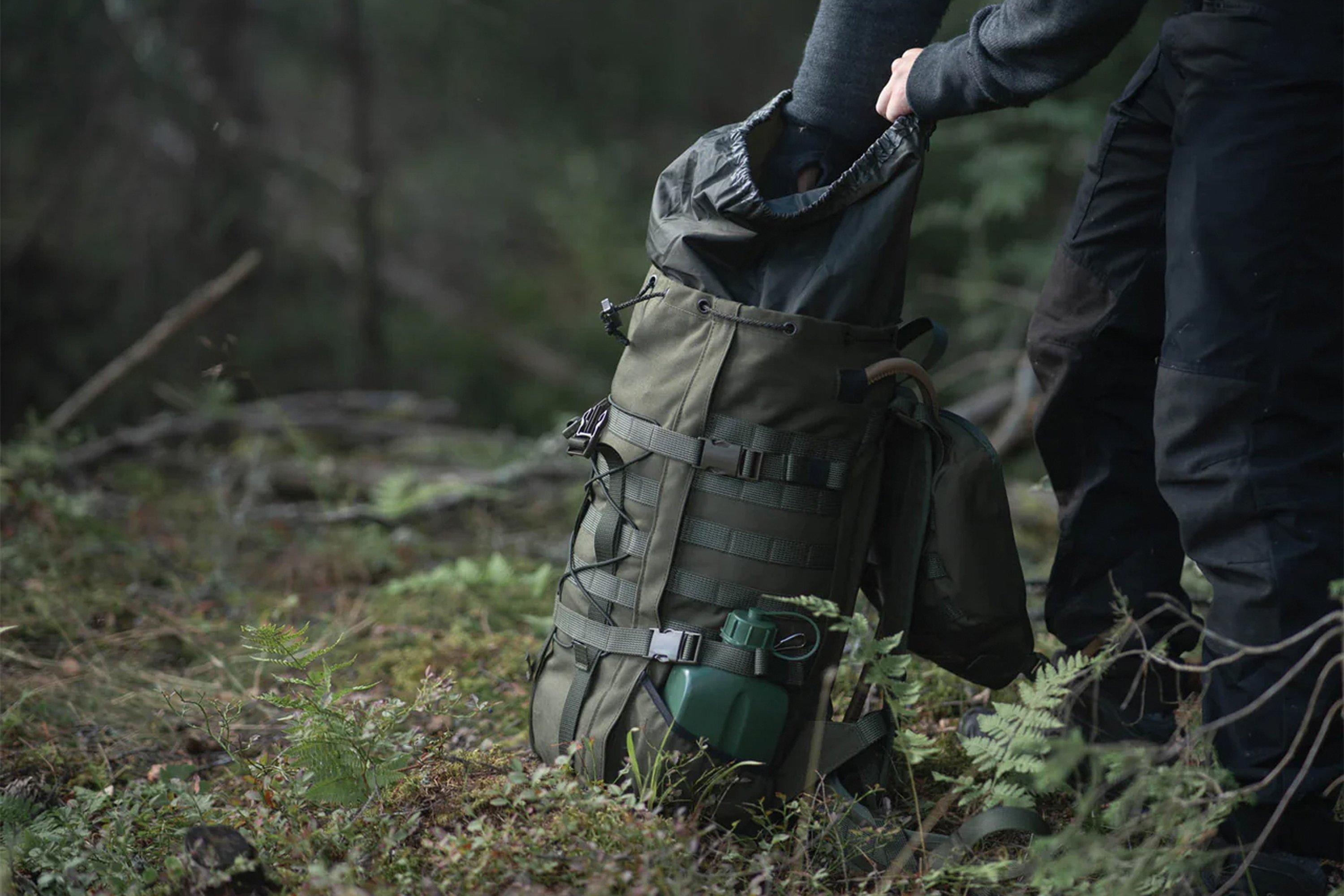Savotta Jääkäri M backpack 102020275, M05 Woodland, Rucksack, 30 Liter ...