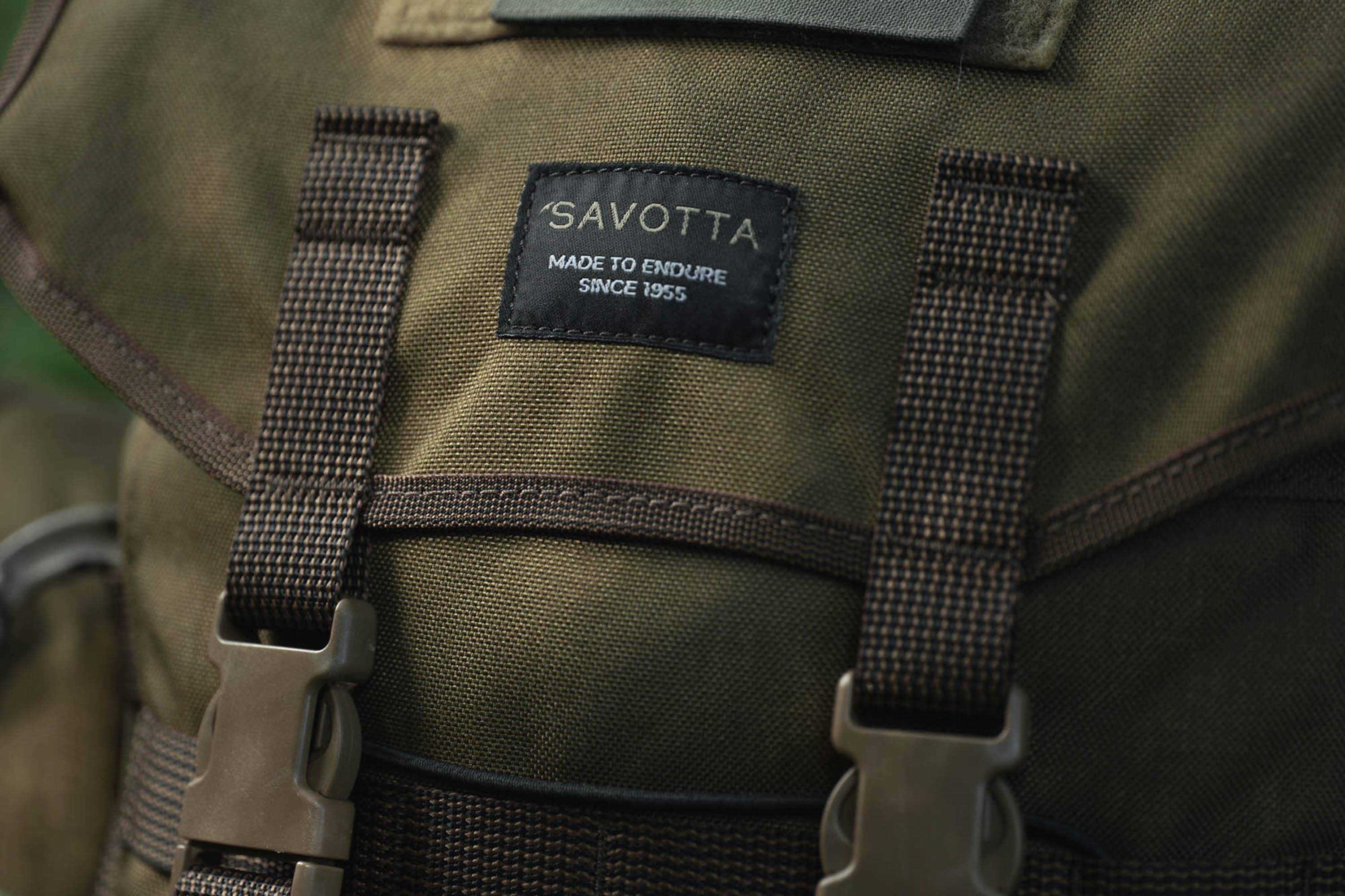 Savotta Jääkäri S Backpack 102025109 Black Cordura 1000 Rucksack, 20 ...
