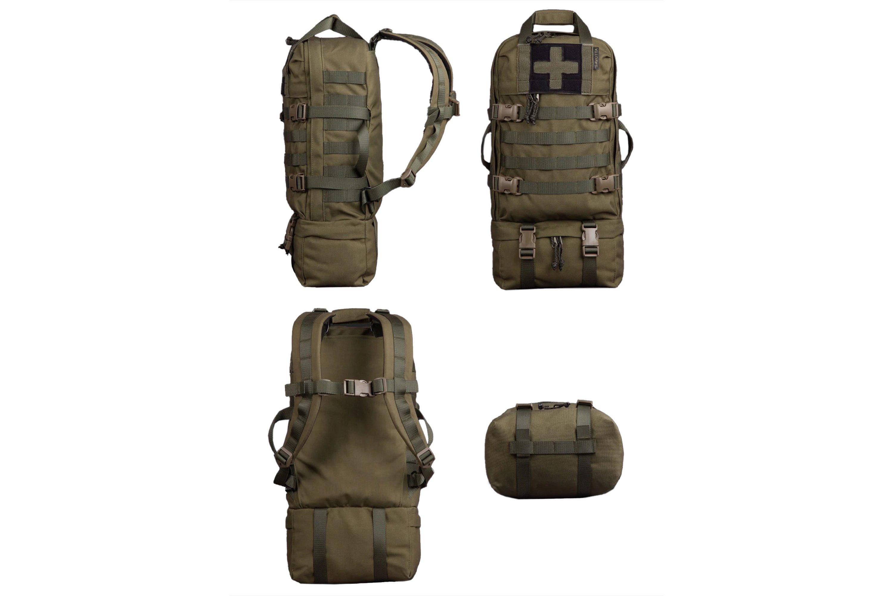 Savotta Medic Pack 18L 102034036 Green, medical pack | Advantageously ...