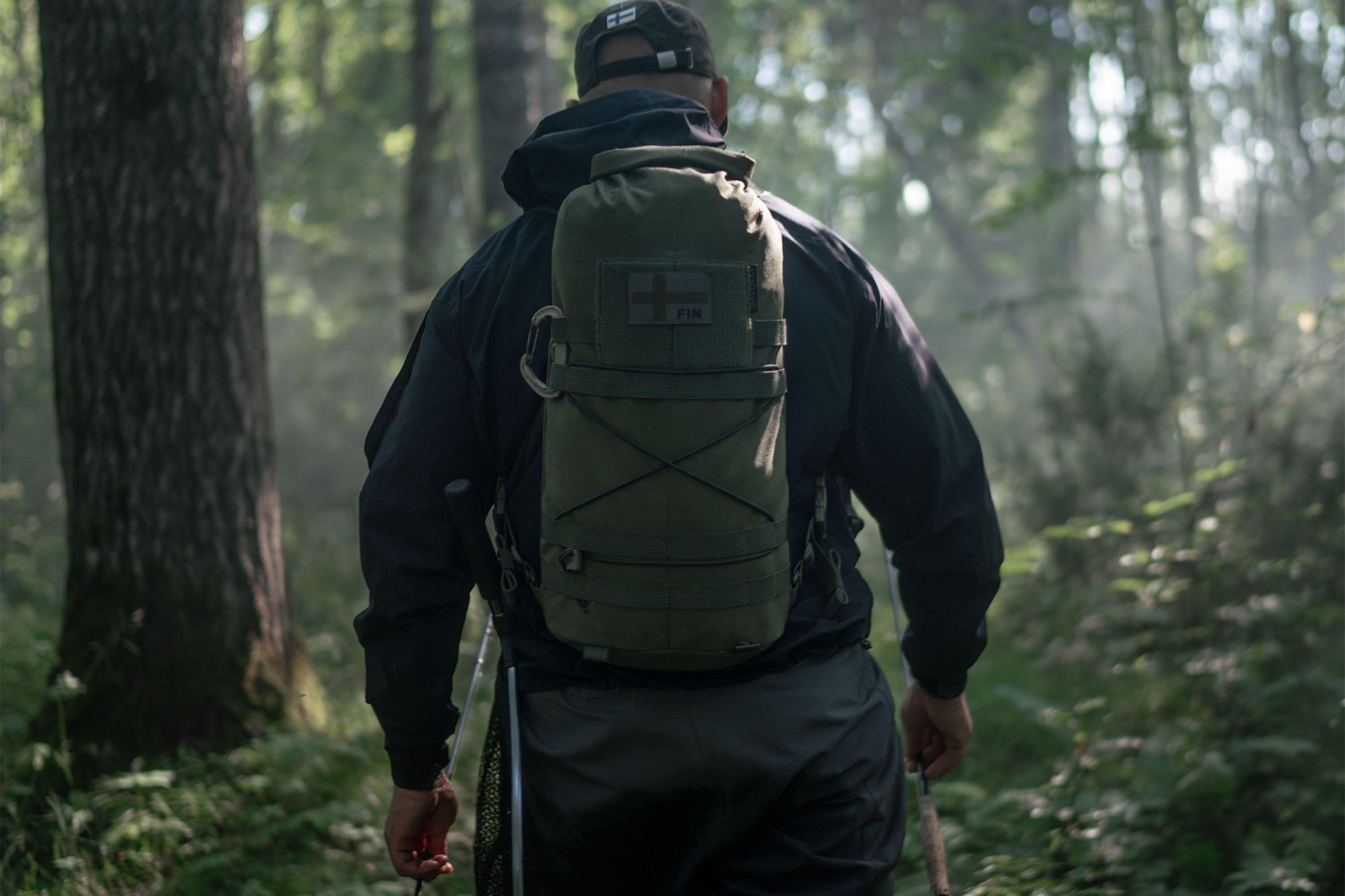 Savotta Hatka 12L rugzak bruin | Voordelig kopen bij knivesandtools.nl