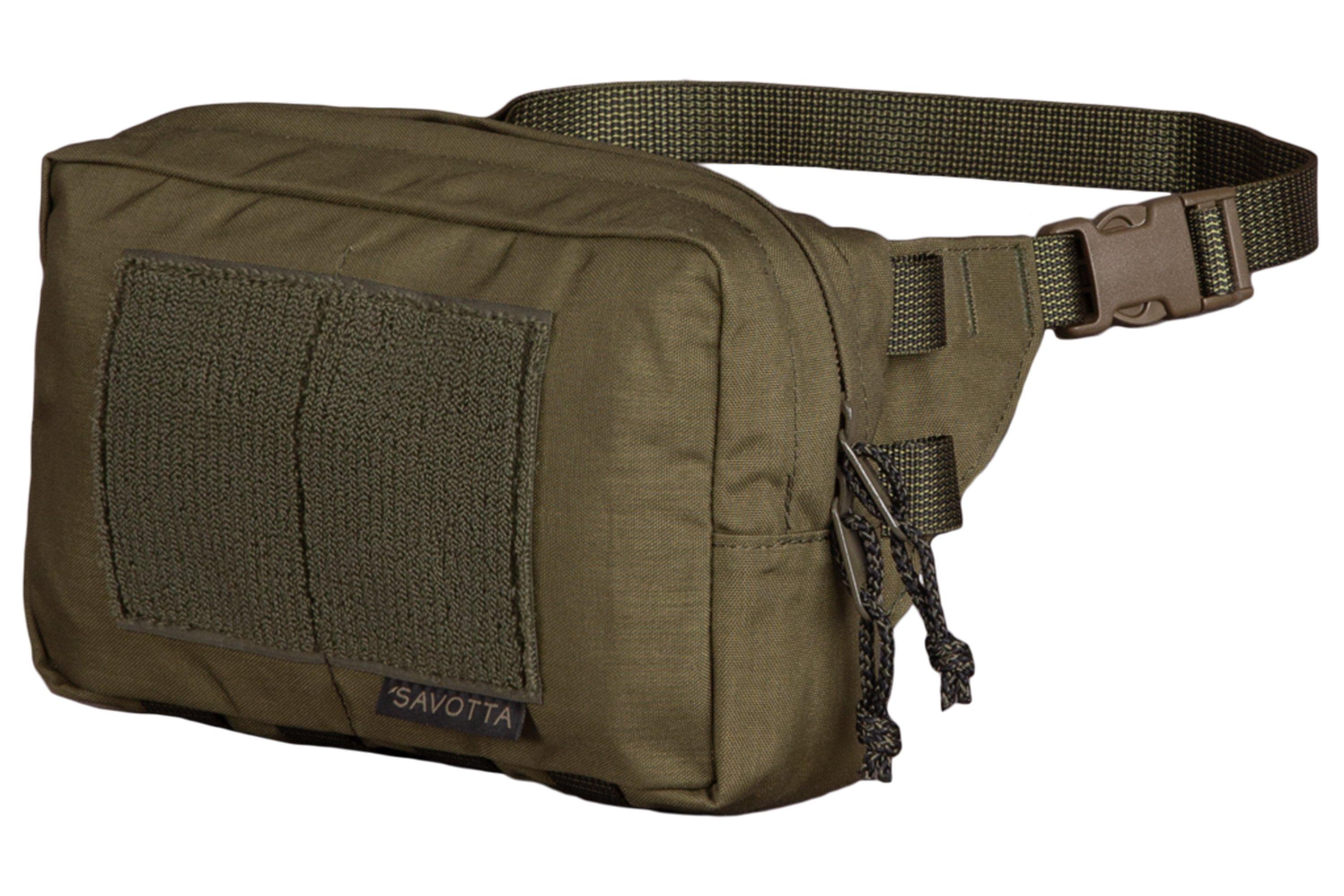 Savotta Suur-Kukkaro Hip Pack 130600336, green | Advantageously ...