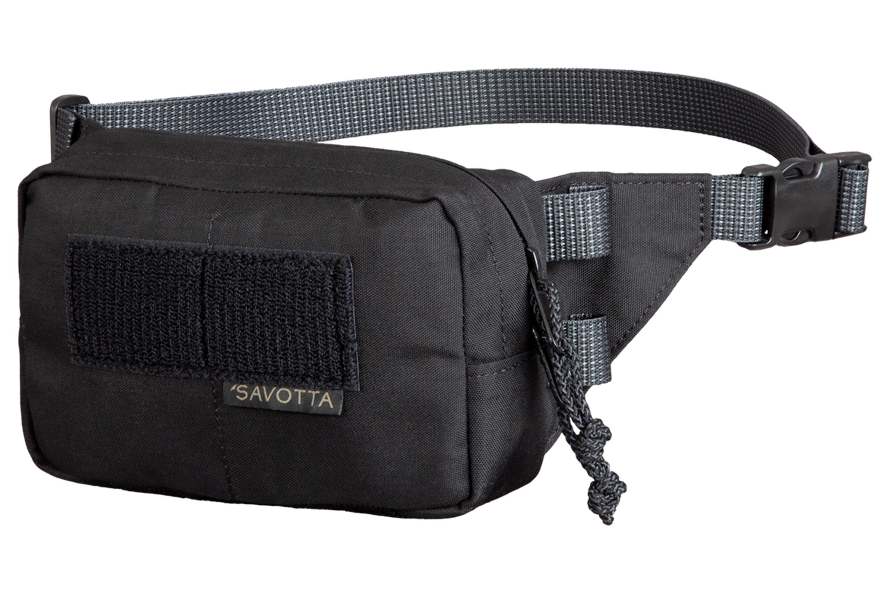 Savotta Kukkaro Hip Pack 130600509, black | Advantageously shopping at ...