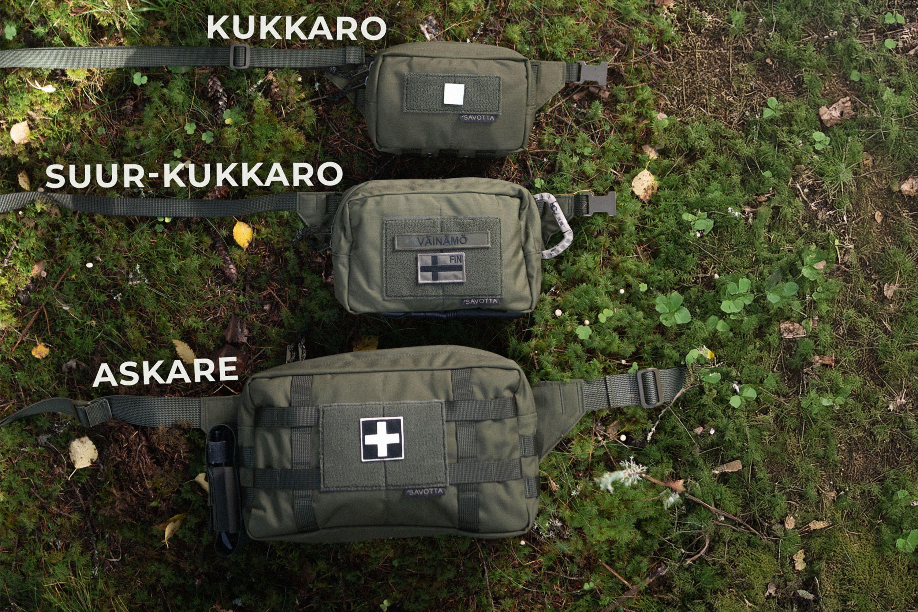 Savotta Kukkaro Hip Pack 130600509, black | Advantageously shopping at ...