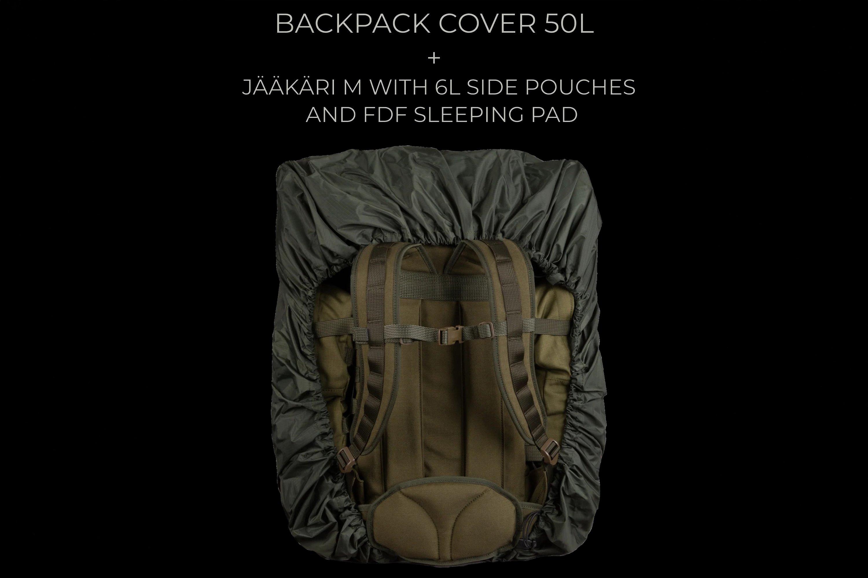 Savotta Backpack Cover 50L, 150035535, verde, capa de chuva | Compras ...