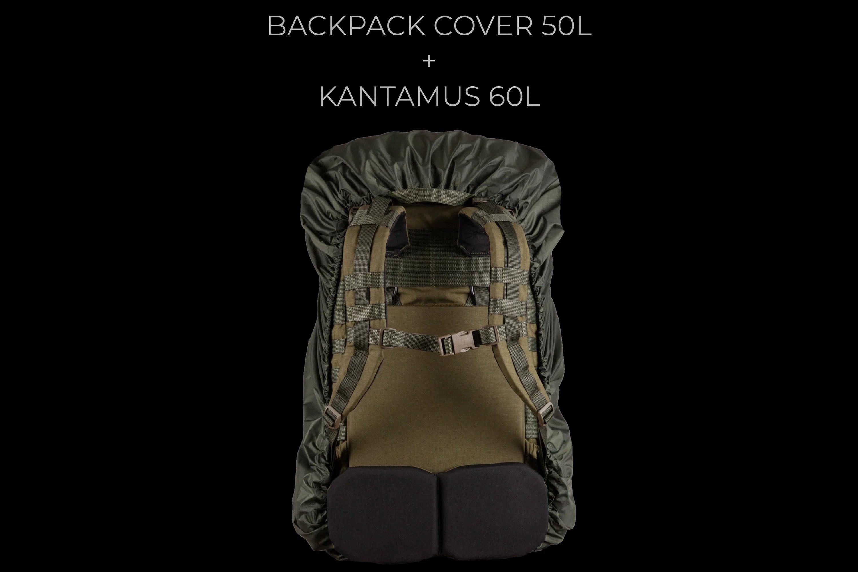 Savotta Backpack Cover 50L, 150035535, Green, rain cover ...