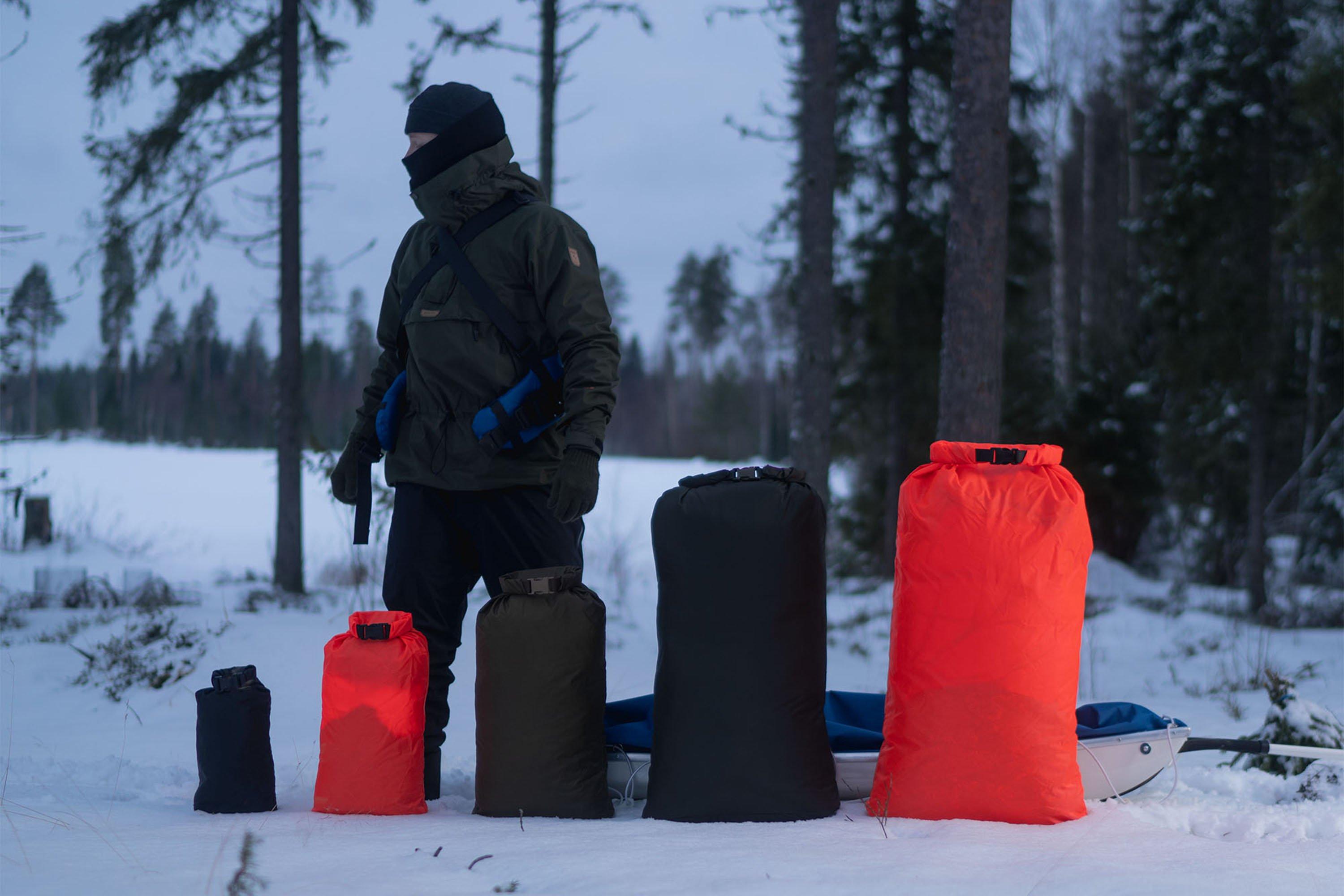 Savotta Rolltop Stuffsack 210D Polyamide 40L orange | Advantageously ...