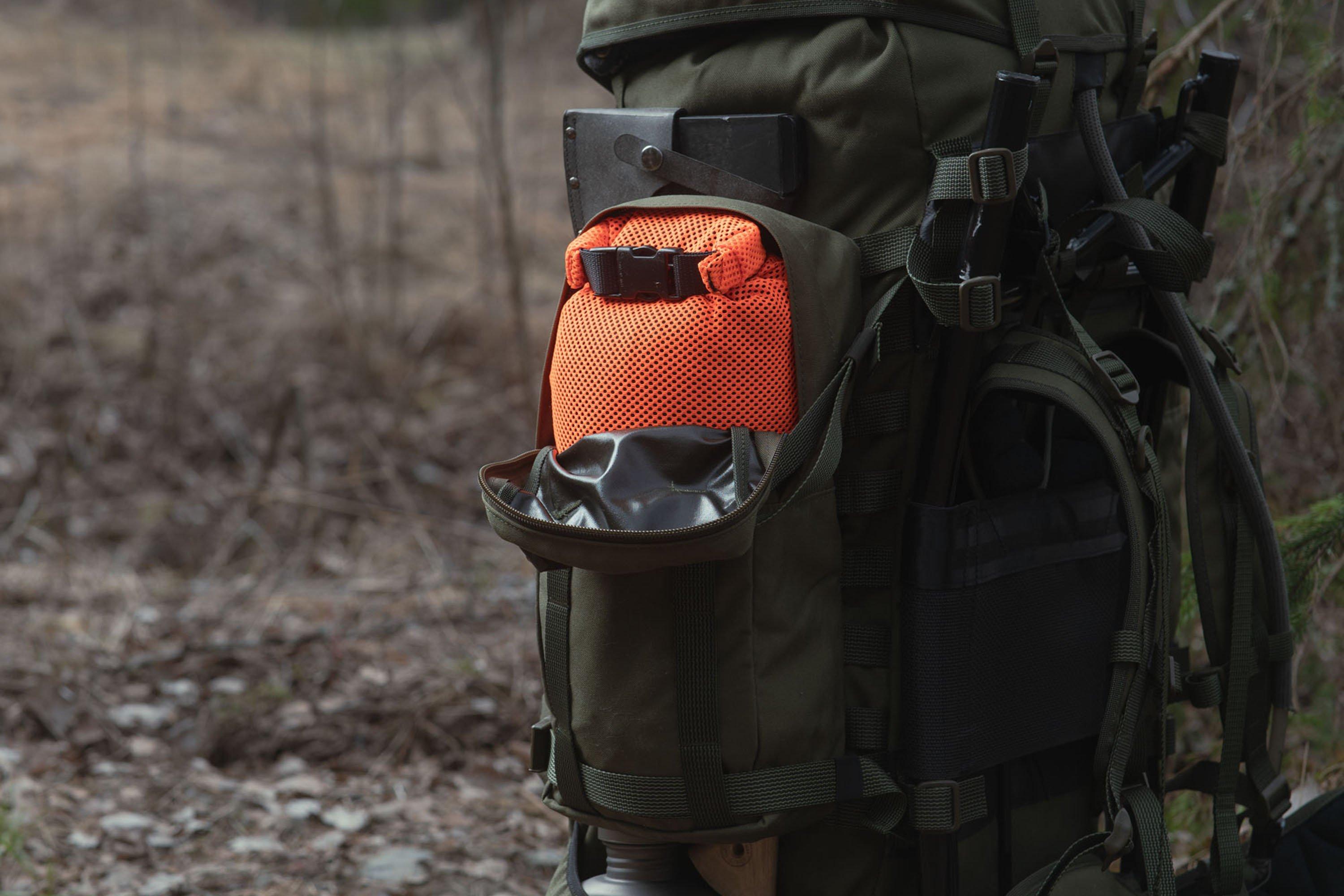 Savotta Rolltop Mesh stuff sack 5 L black | Advantageously shopping at ...