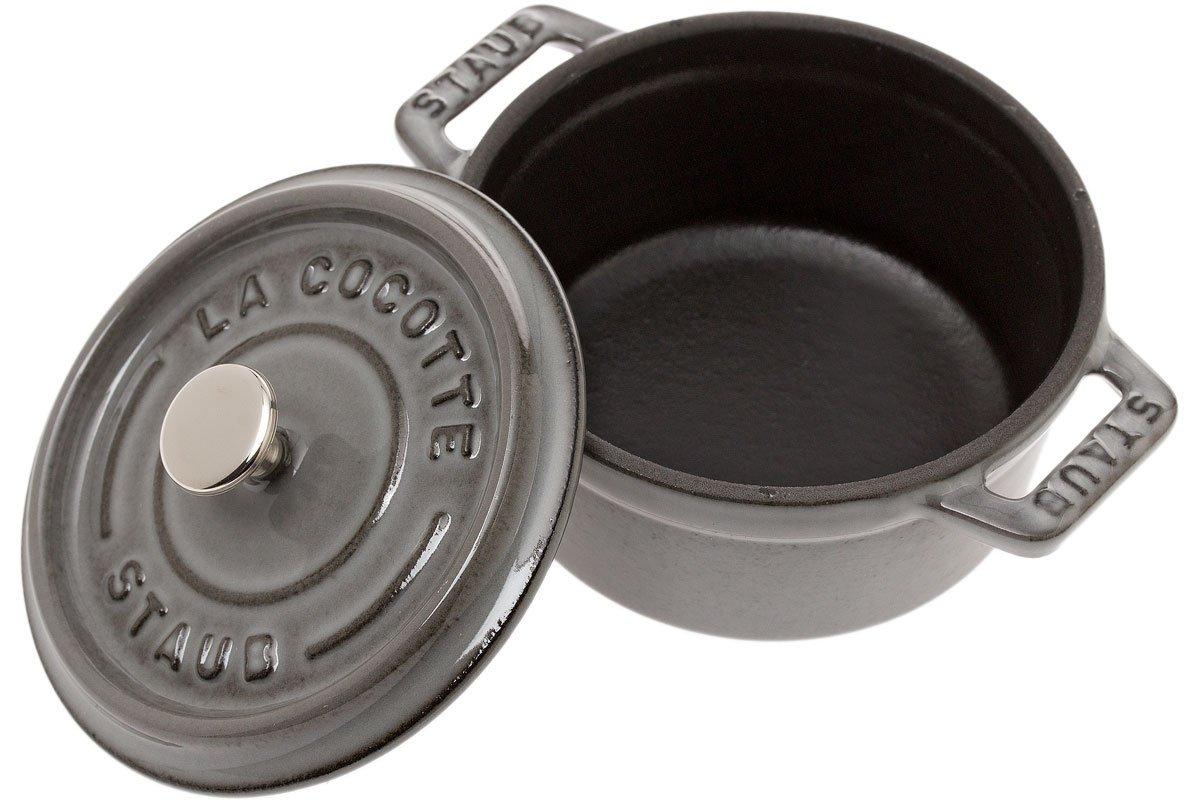 Staub Mini cocotte - cocotte 10cm, 0,25L, gris | Compras con ventajas ...