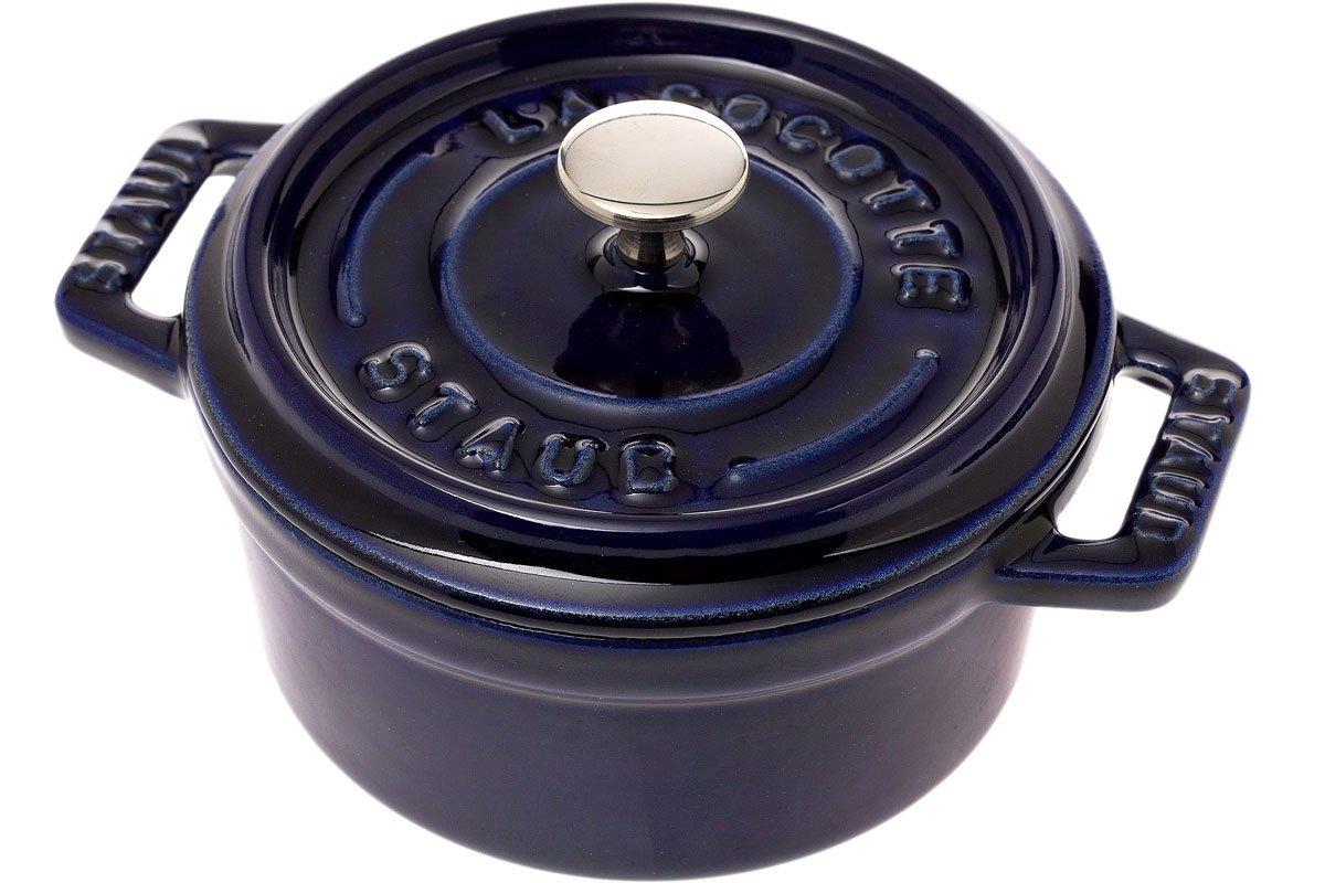 Staub mini casserole-cocotte 10 cm, 0,25 l blue | Advantageously ...